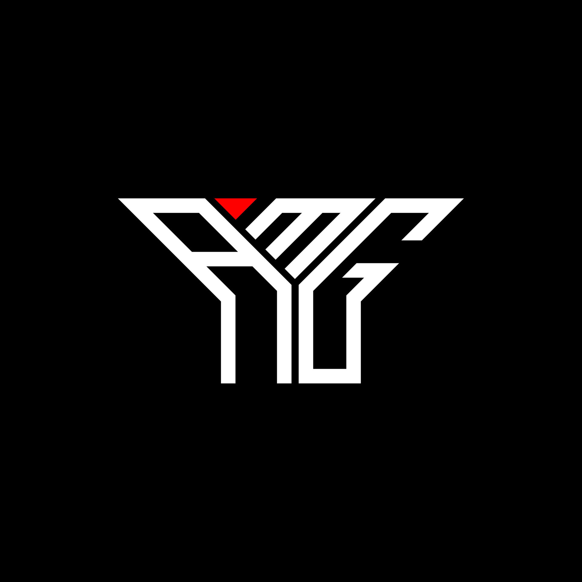 AMG letter logo creative design with vector graphic, AMG simple and ...