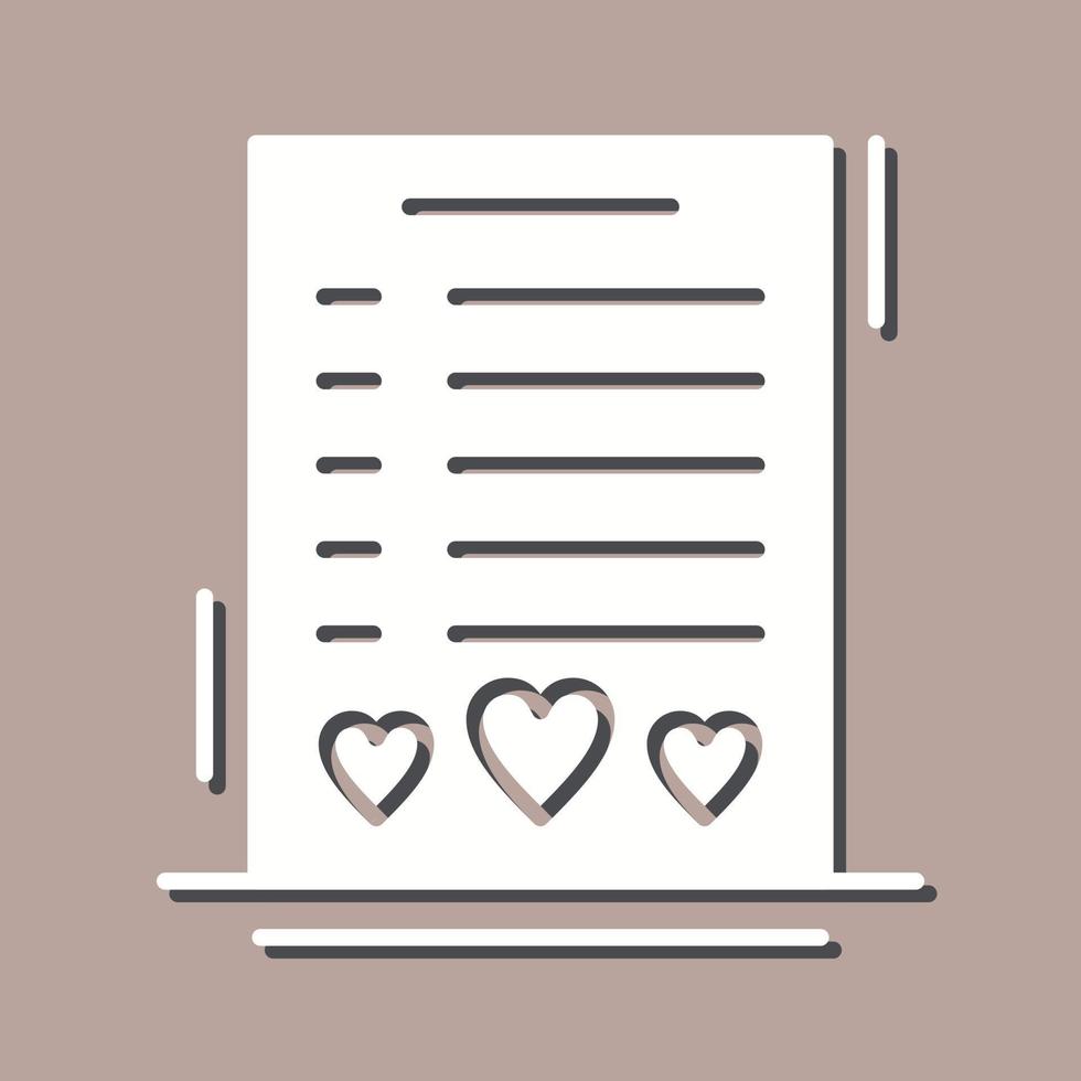 Wishlist Vector Icon 21441620 Vector Art at Vecteezy