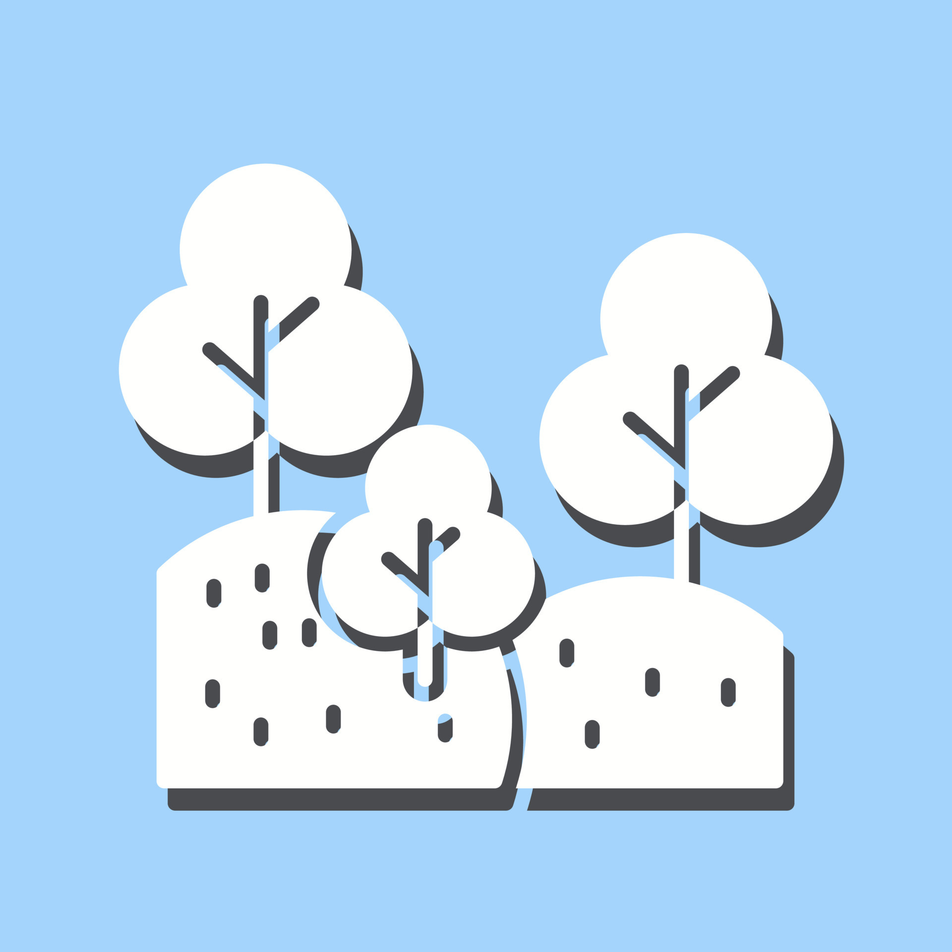 Forest Vector Icon 21443957 Vector Art at Vecteezy