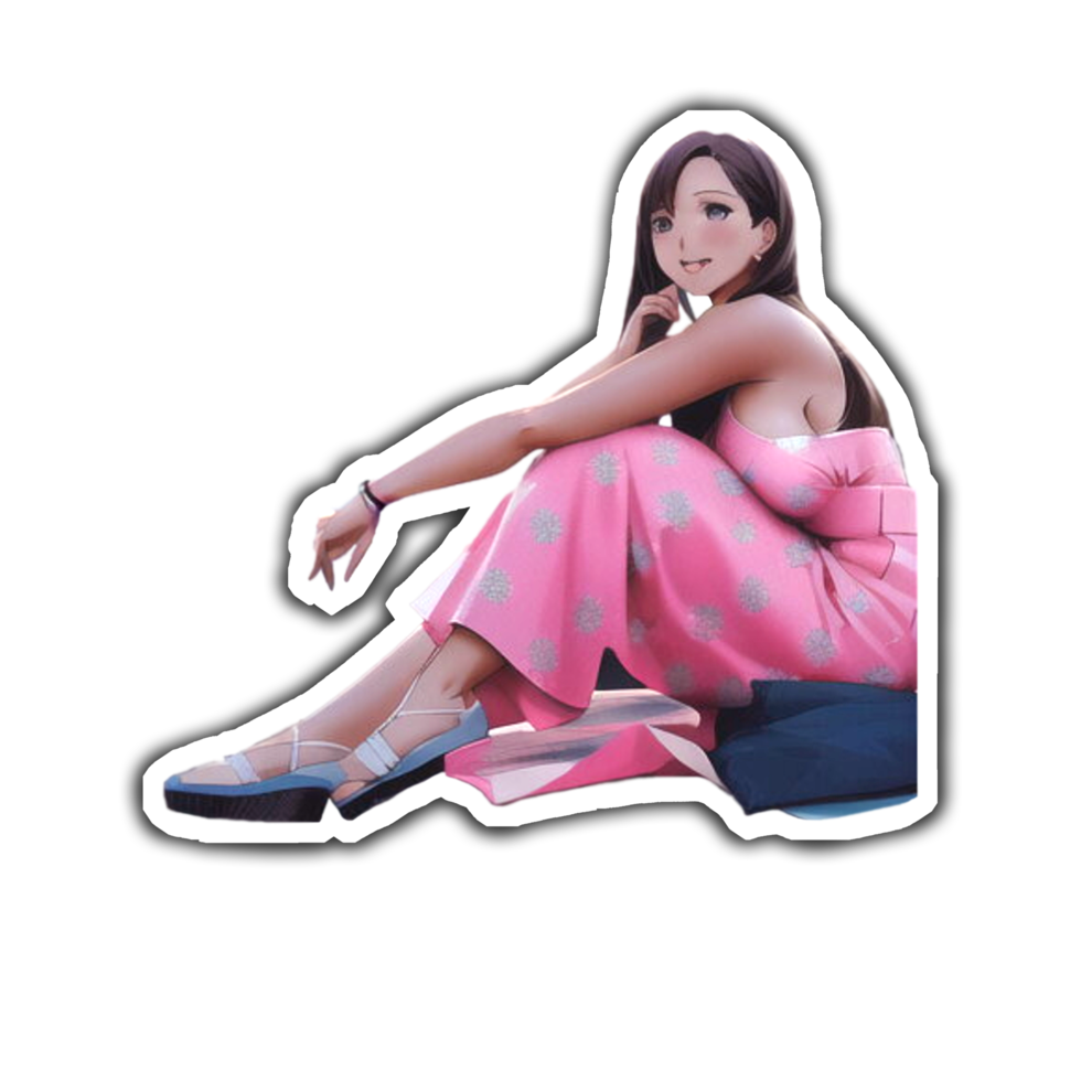 Sexy Anime Personaje En Rosado 21444471 Png