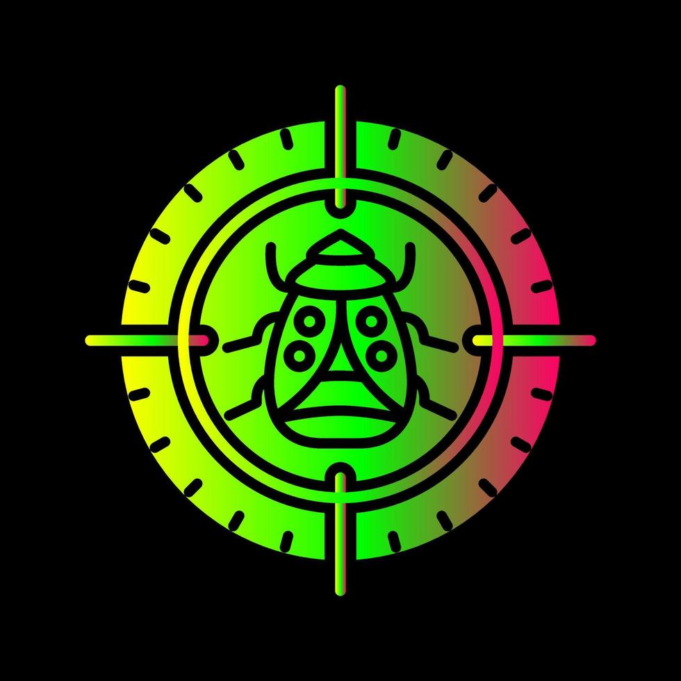Bug Target Vector Icon 21445023 Vector Art At Vecteezy