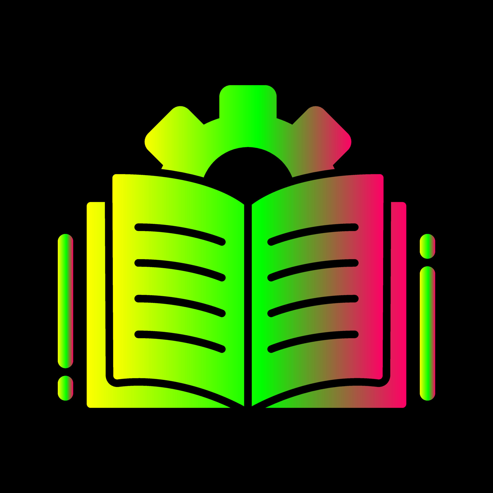 Open Book Vector Icon 21445364 Vector Art at Vecteezy