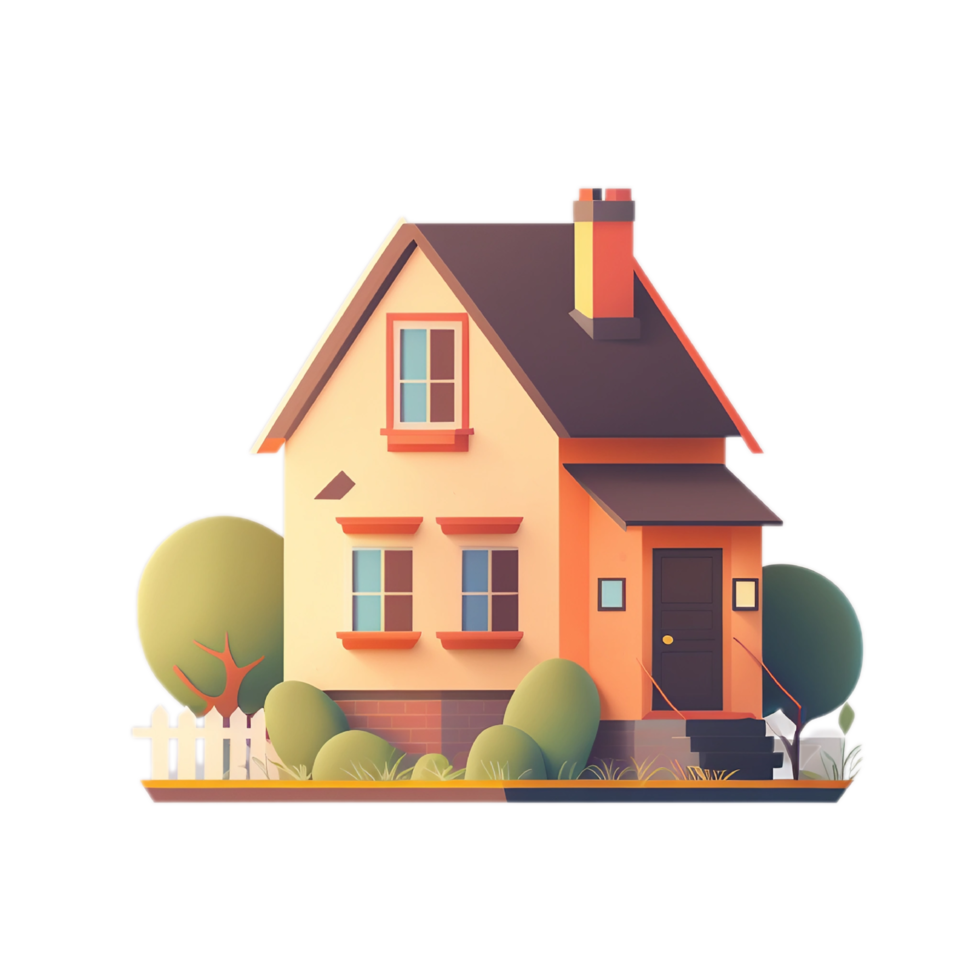 cute house icon free png 21453780 PNG