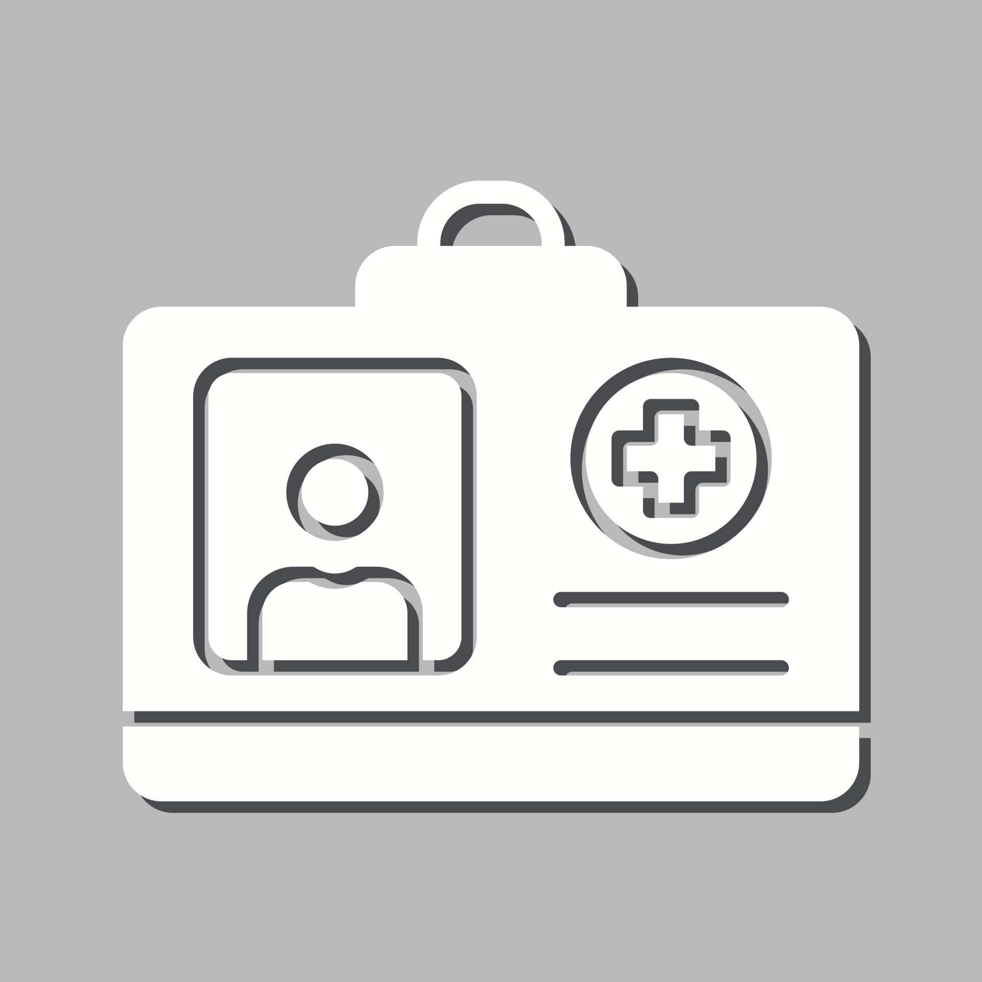 Id Card Vector Icon 21454286 Vector Art at Vecteezy