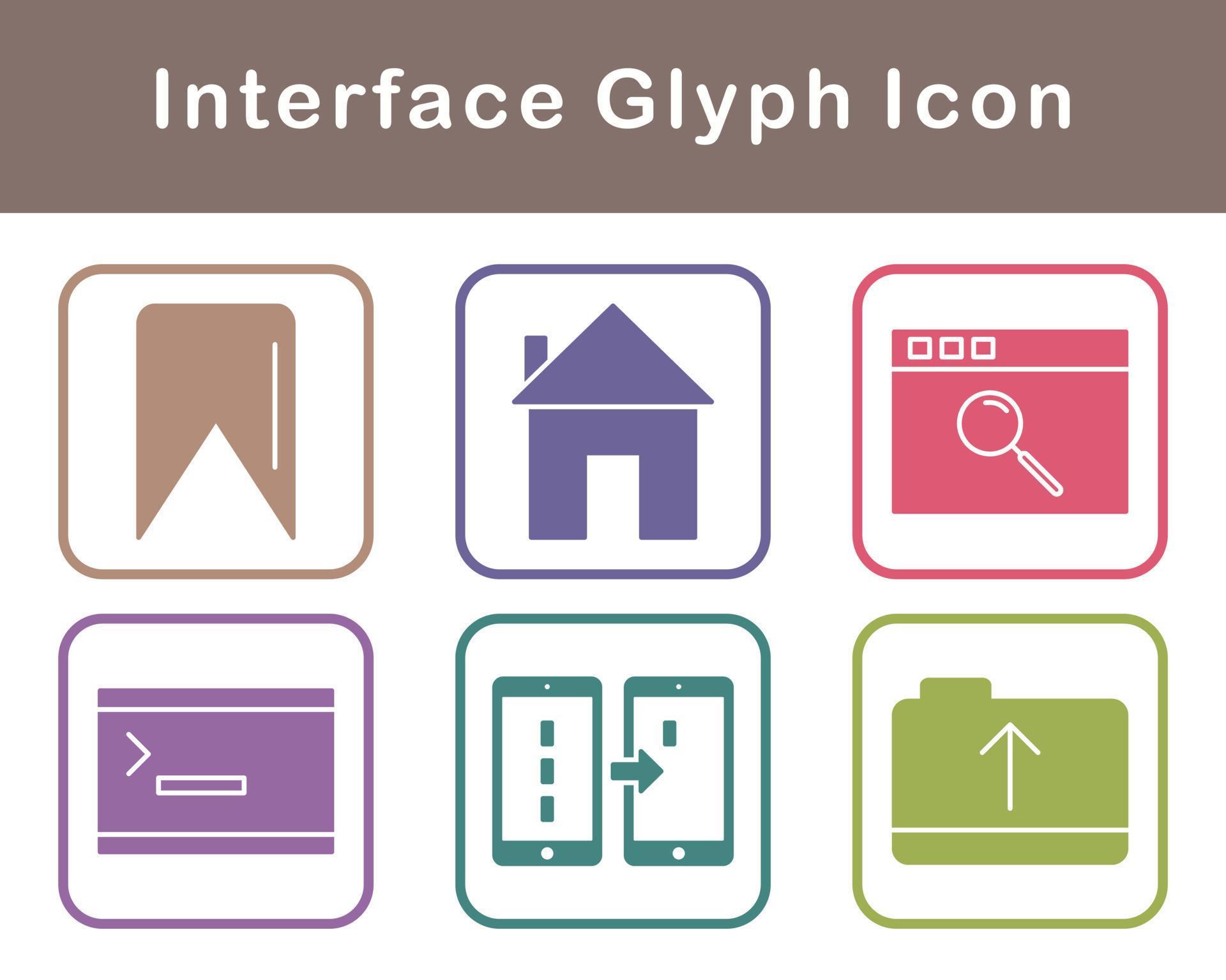 Interface Vector Icon Set 21454691 Vector Art at Vecteezy