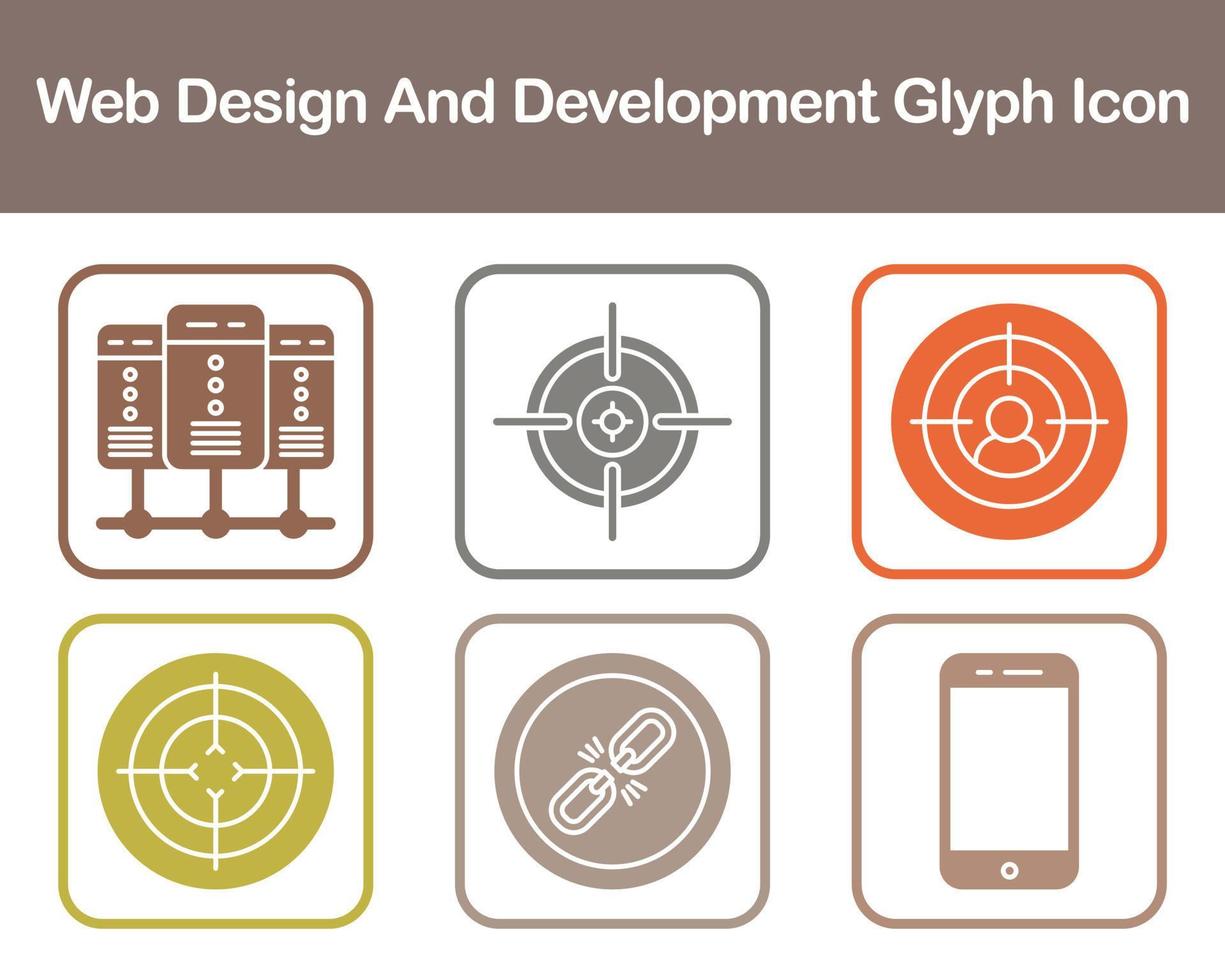 Web Design And Development Vector Icon Set 21455027 Vector Art at Vecteezy