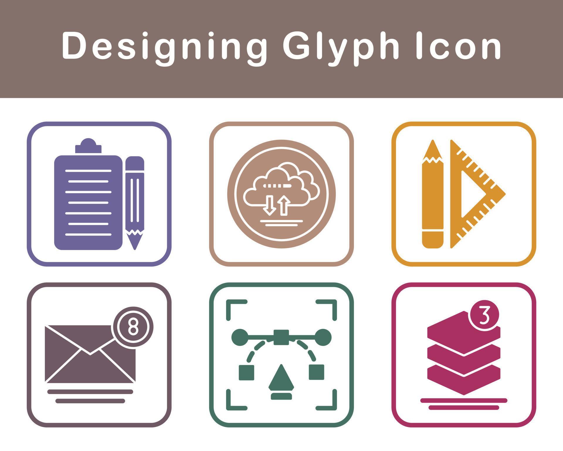 Designing Vector Icon Set 21455310 Vector Art at Vecteezy