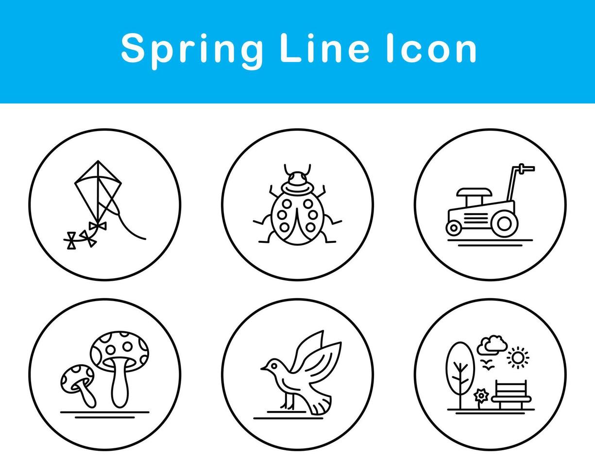 Spring Vector Icon Set 21458360 Vector Art at Vecteezy
