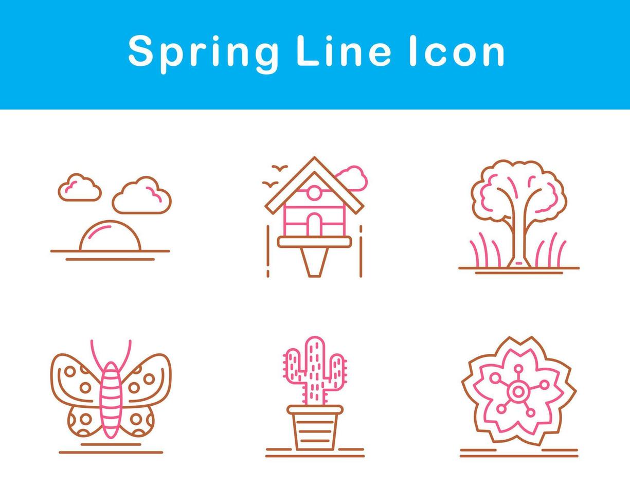 Spring Vector Icon Set 21458922 Vector Art at Vecteezy