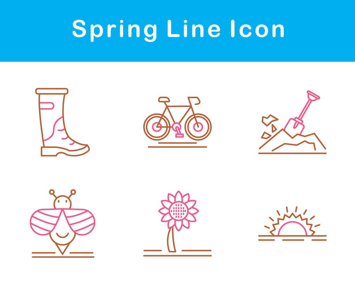 Spring Vector Icon Set 21459079 Vector Art at Vecteezy
