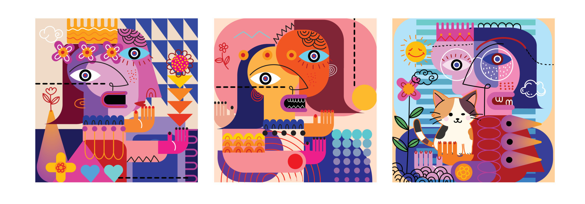 Fine Art Abstract Vector Art, Icons, and Graphics for Free Download