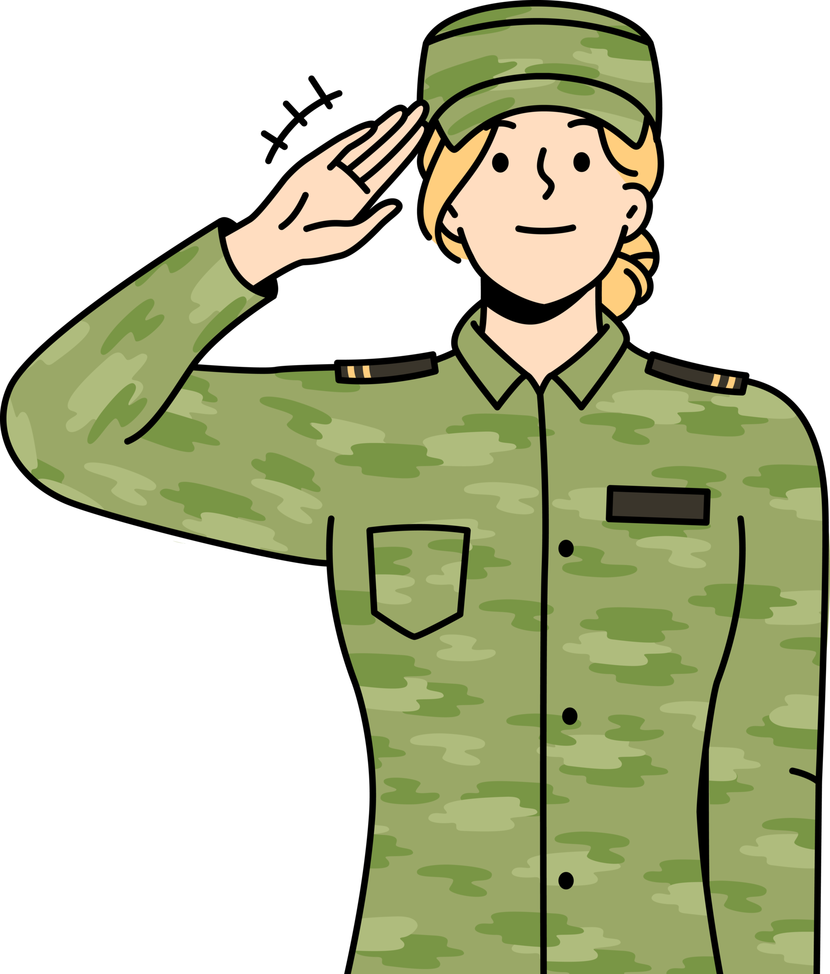 Soldier Salute Png