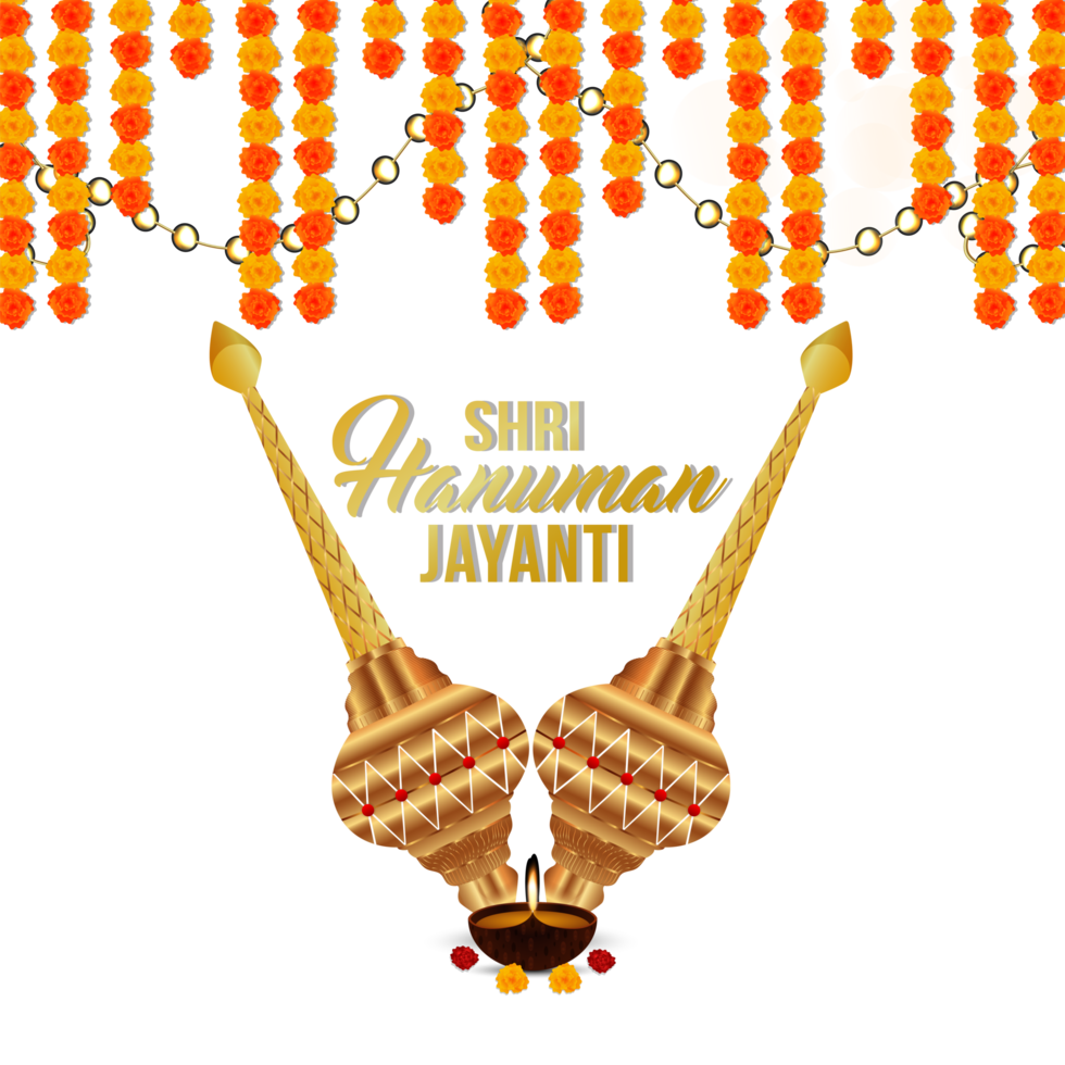 Ilustração Do Gadda Para Hanuman Jayanti 21462332 Png