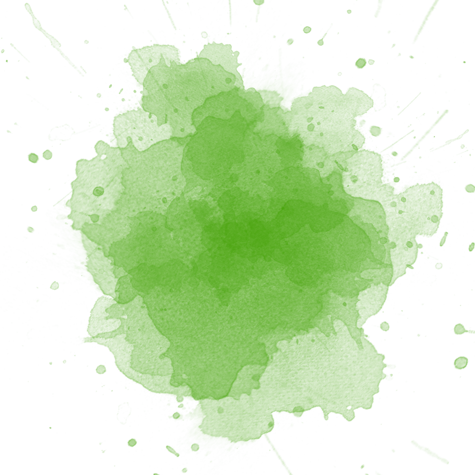 Green Watercolor Png 21462632 Png