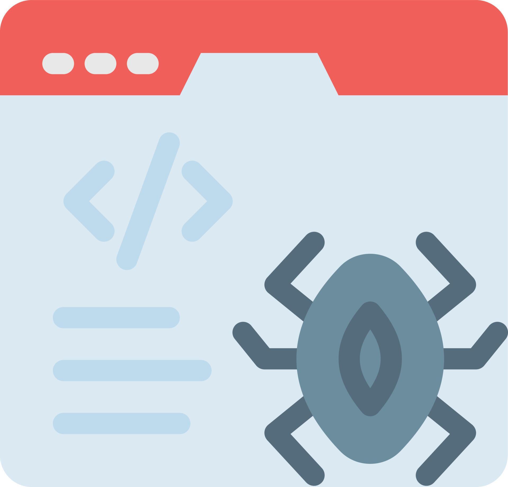 coding virus vector illustration on a background.Premium quality ...