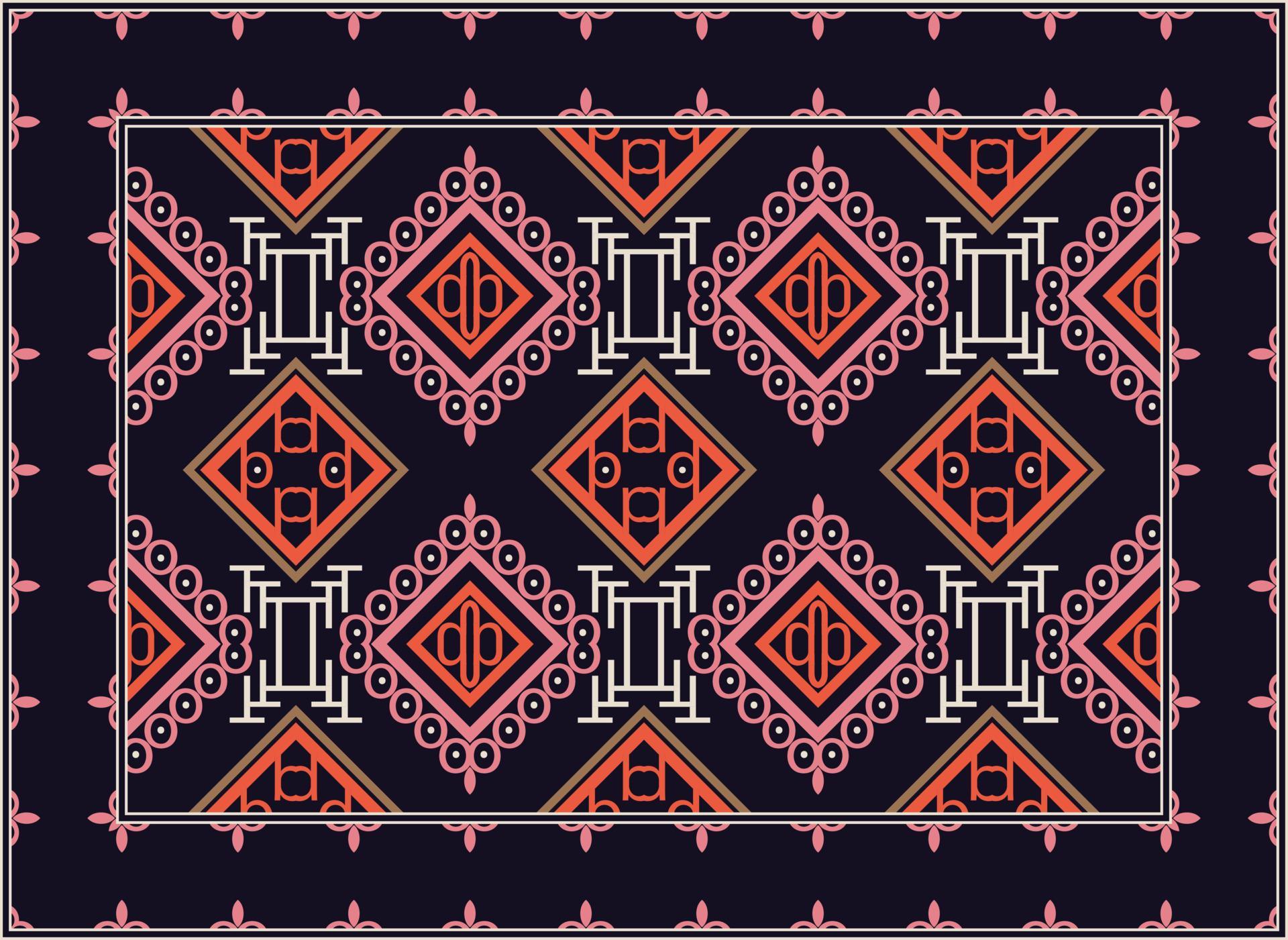 Persian rug patterns, Motif Ethnic seamless Pattern modern Persian rug, African Ethnic Aztec ...