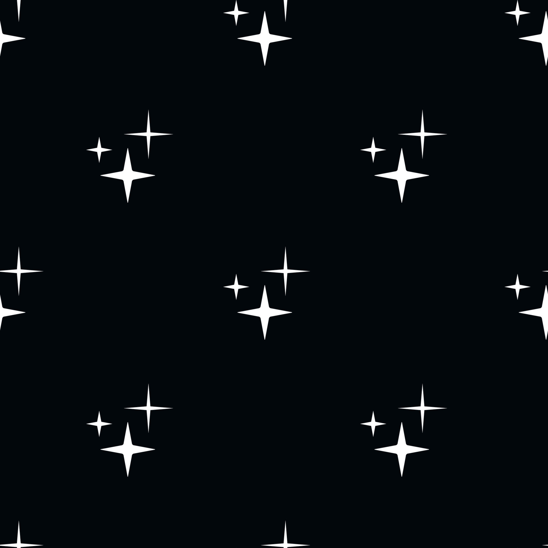 Vector flat hand drawn seamless pattern with star, sun. Flat vector ... Vector flat hand drawn seamless pattern with star, sun. Flat vector ...