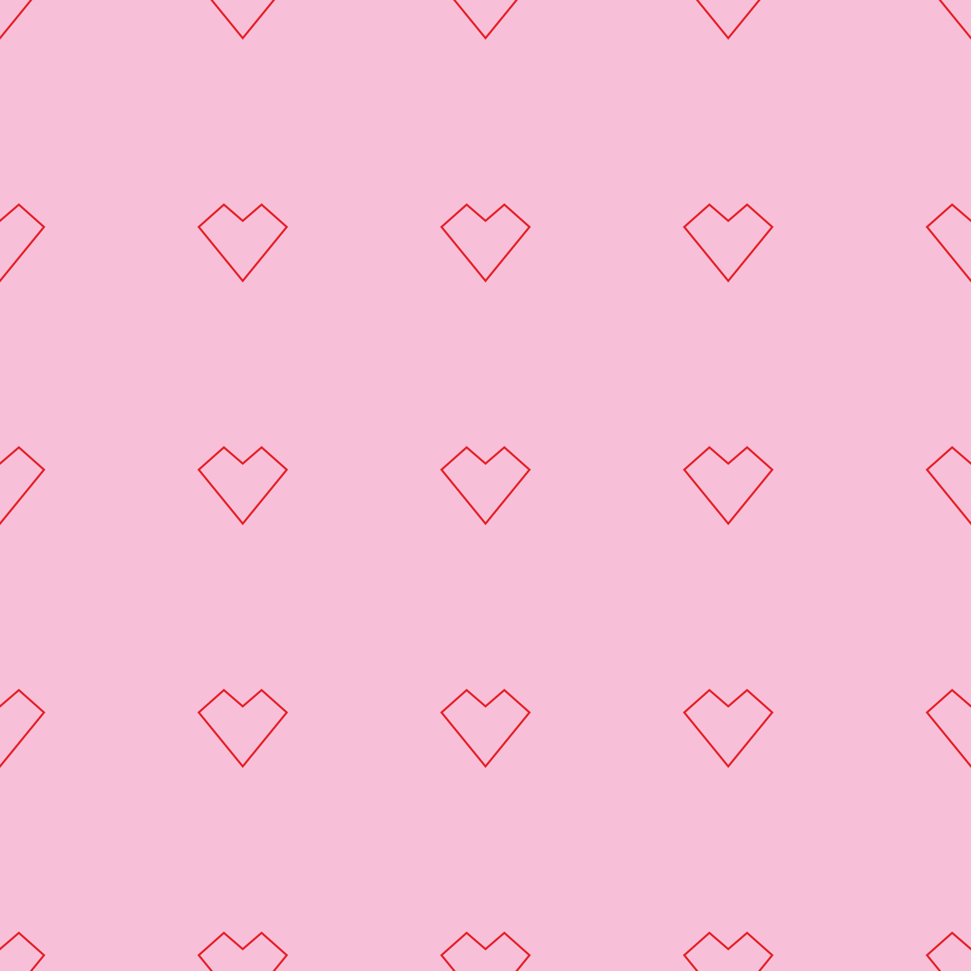 Seamless Simple Heart Pattern Swatch 21470984 Vector Art at Vecteezy
