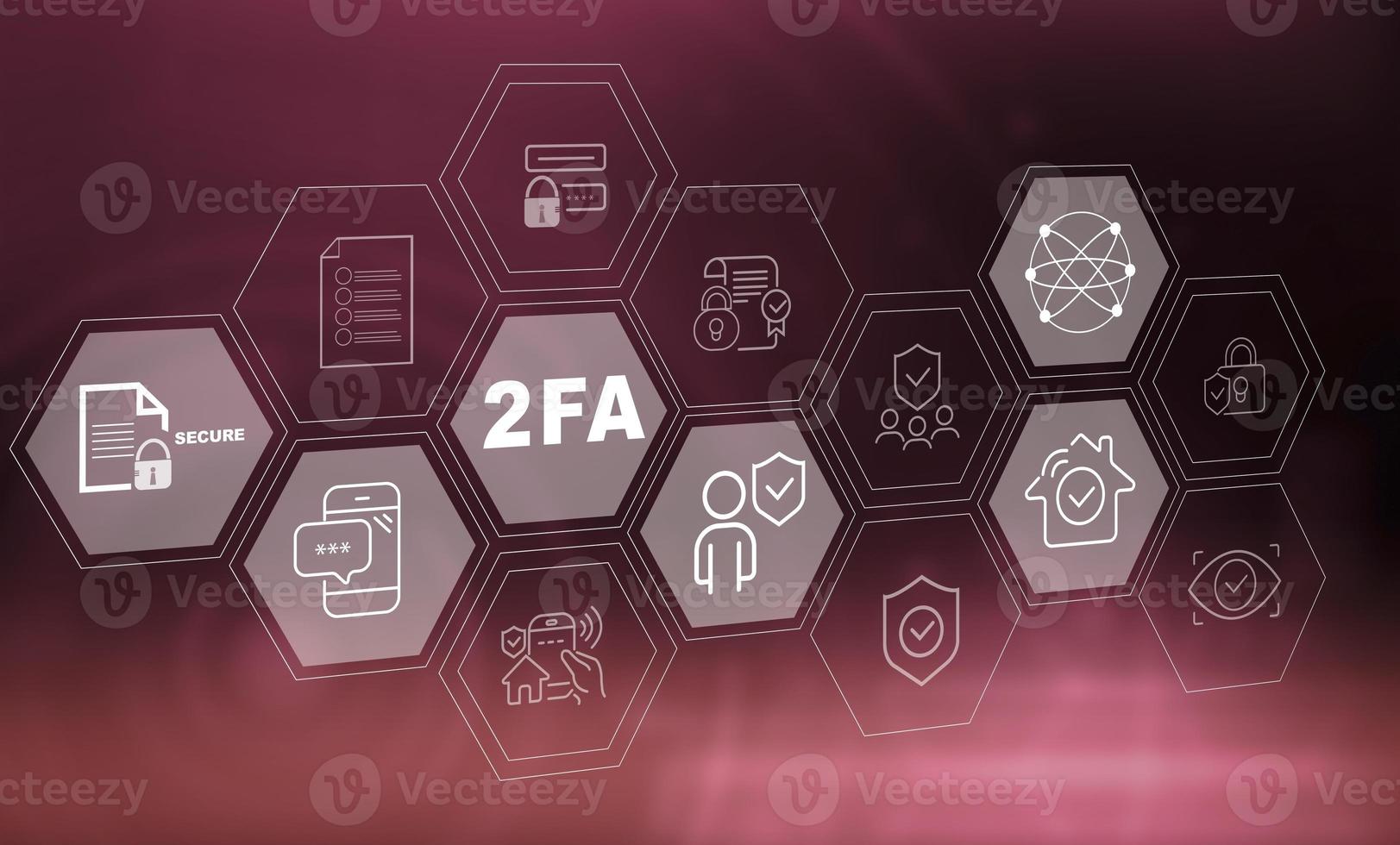 Bar Cybersecurity Privacy Protect Data 2fa Internet Network Security Technology Two Factor