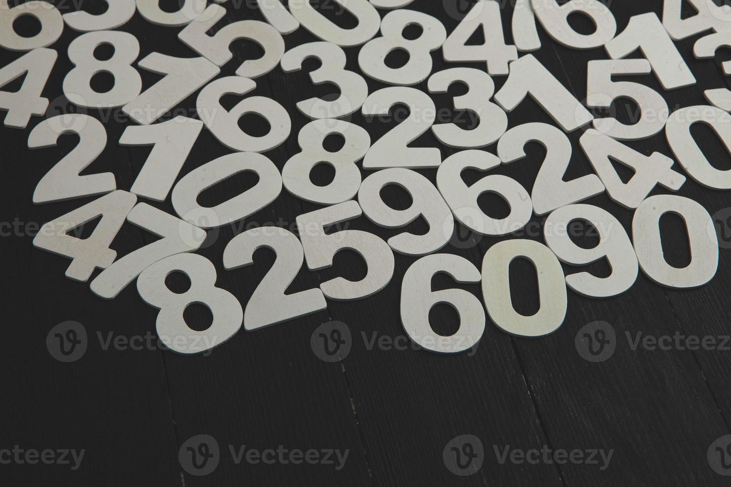Background Of Numbers From Zero To Nine Finance Data Concept Mathematic Seamless Pattern