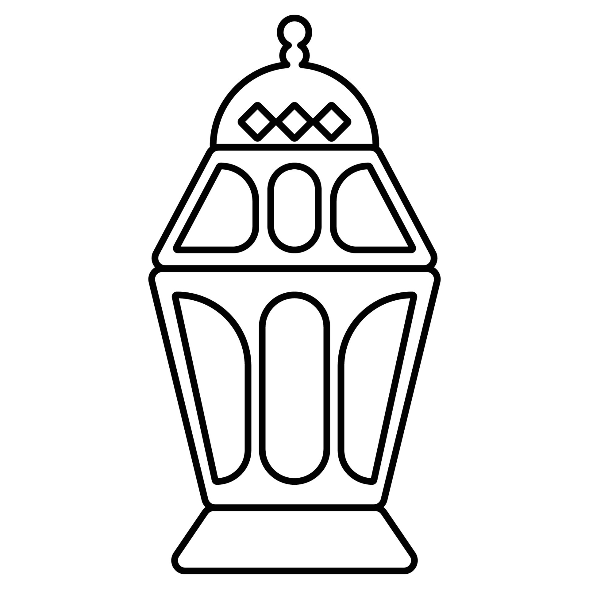 Ramadan Lantern Black Outline Style Icon 21478274 Vector Art at Vecteezy Ramadan Lantern Black Outline Style Icon 21478274 Vector Art at Vecteezy