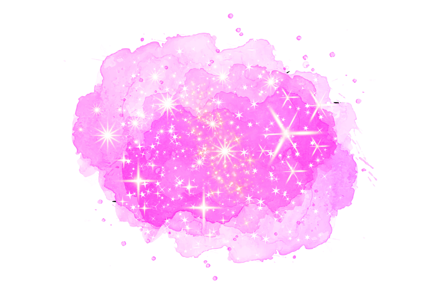 Pink Glitter Sparkles PNGs for Free Download