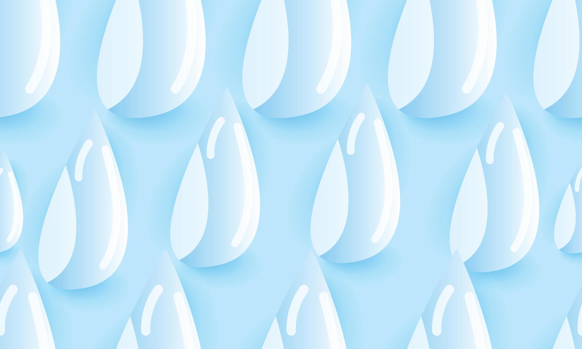 Vector water drops seamless pattern 21488142 Vector Art at Vecteezy