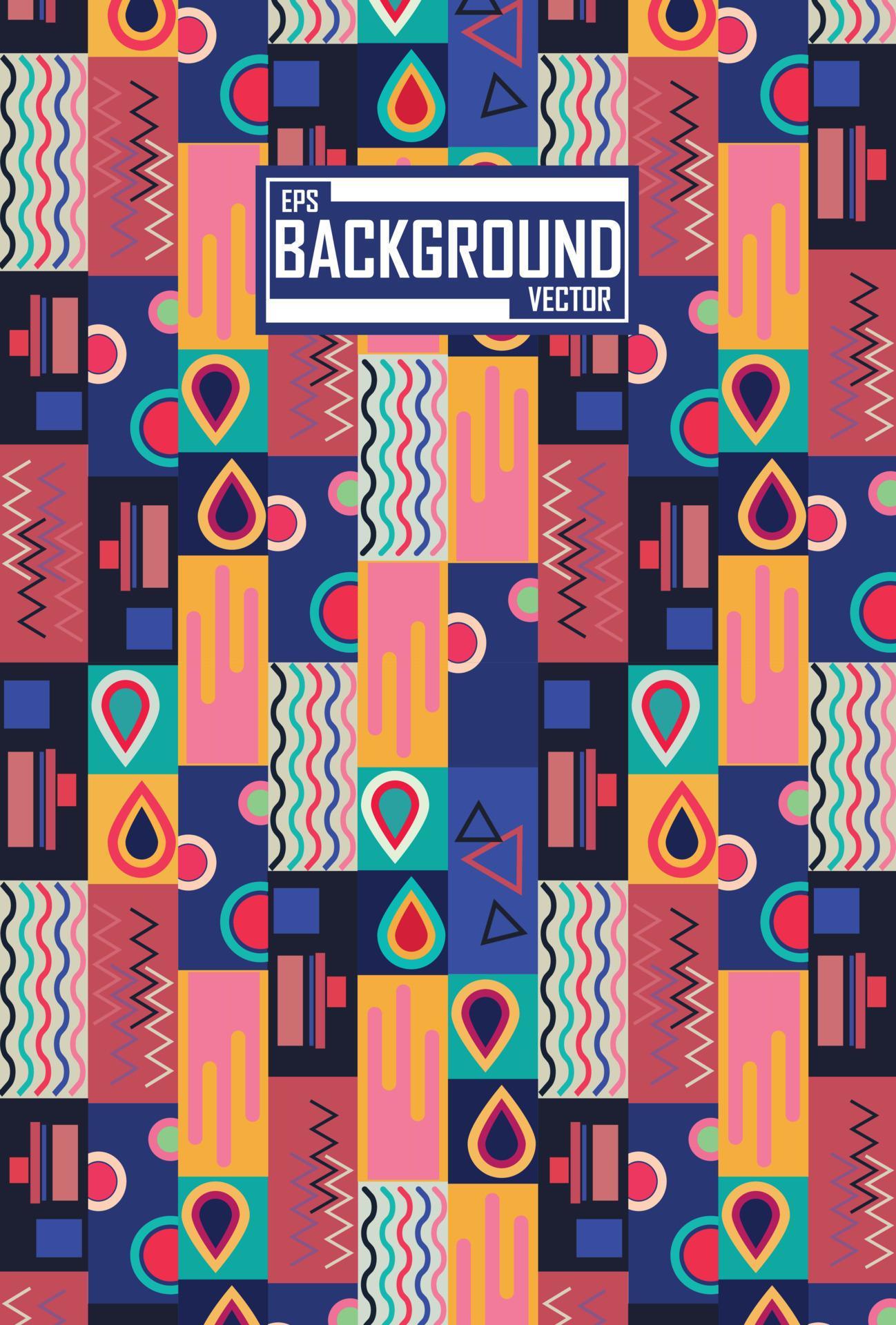 Abstract pattern with geometric concept 21491932 Vector Art at Vecteezy