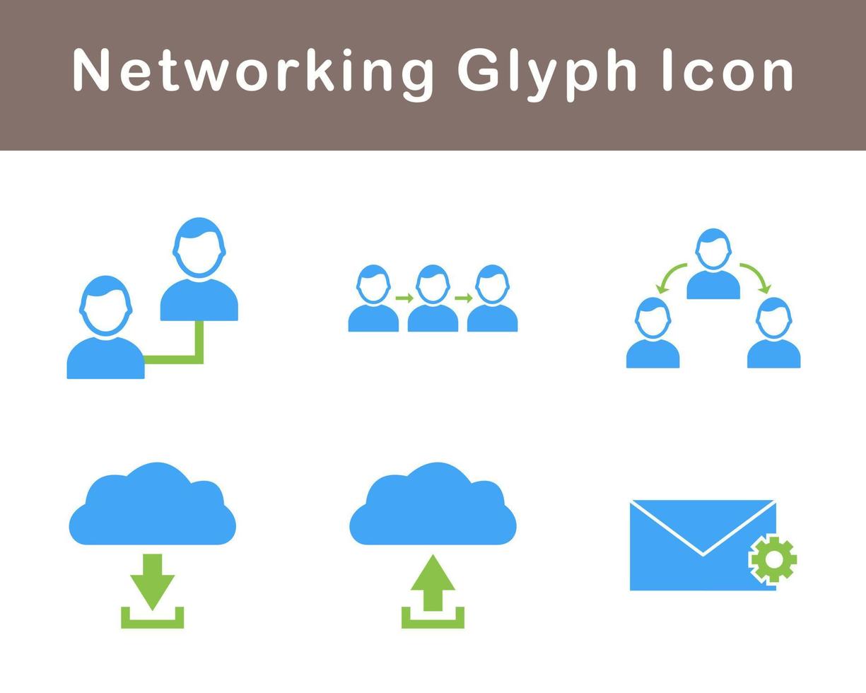 Networking Vector Icon Set 21495708 Vector Art at Vecteezy