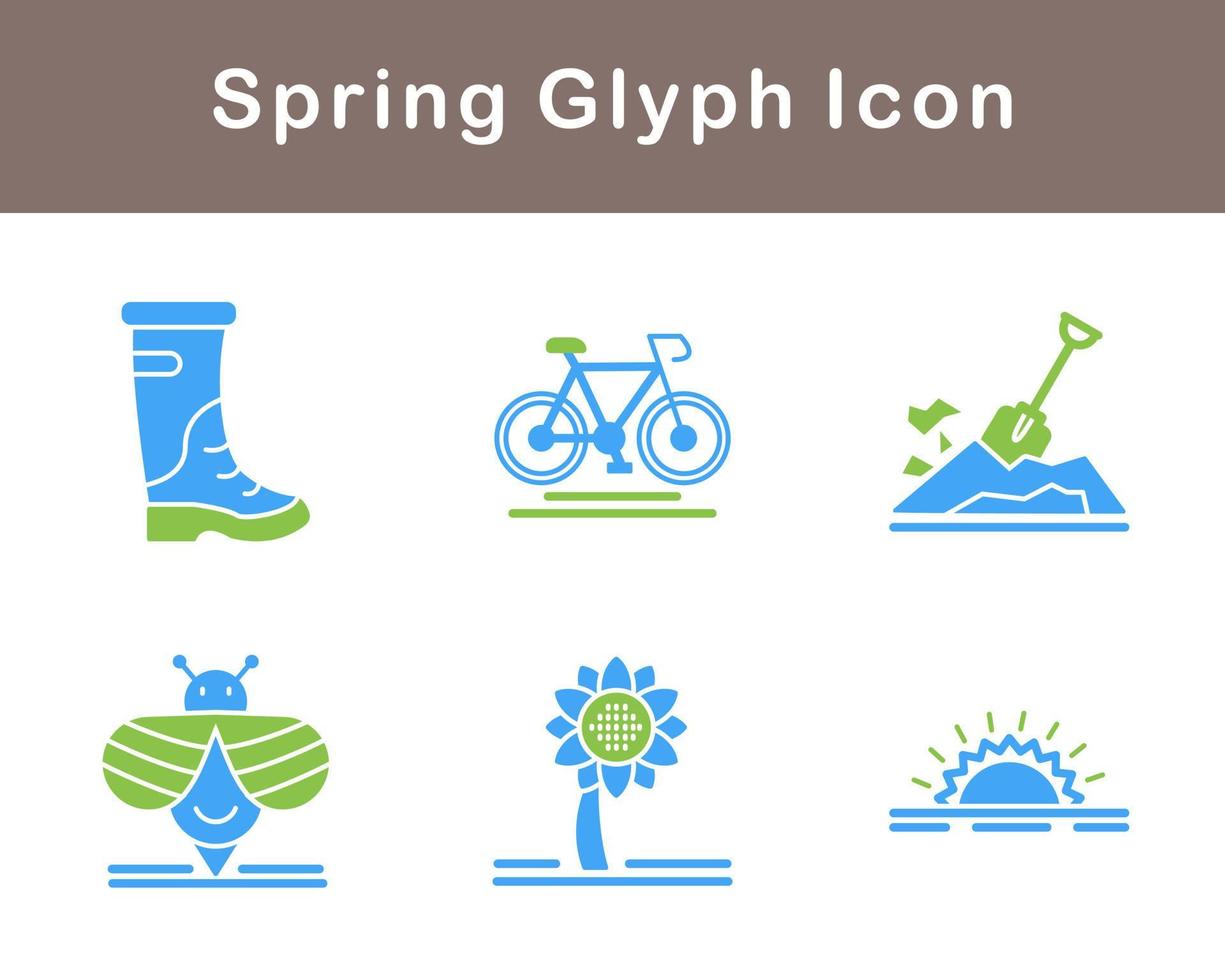 Spring Vector Icon Set 21497115 Vector Art at Vecteezy