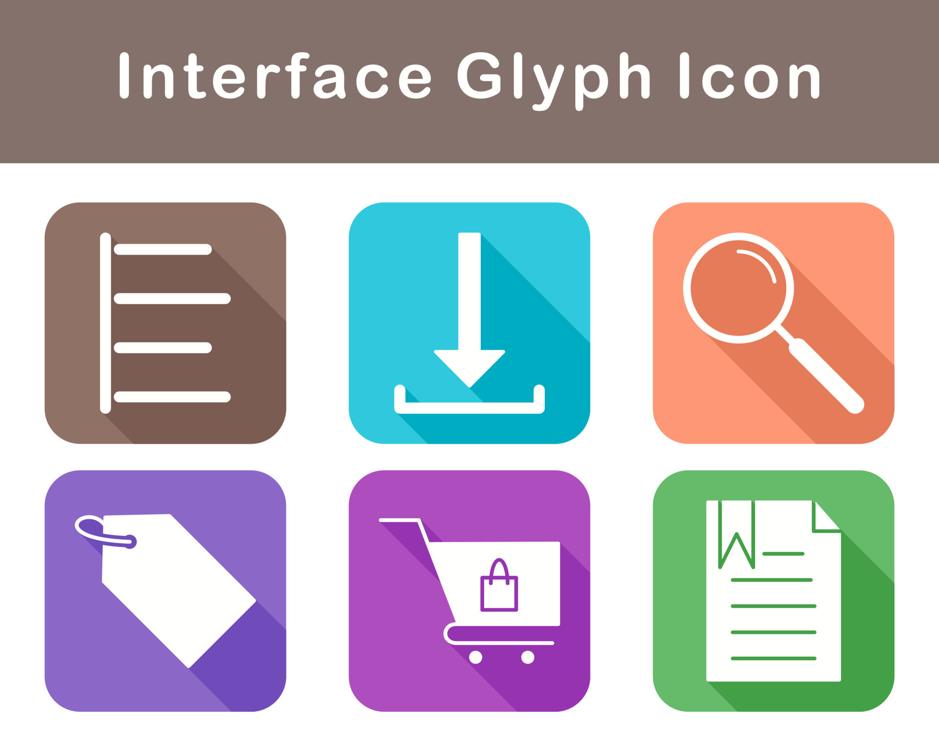 Interface Vector Icon Set 21497169 Vector Art at Vecteezy