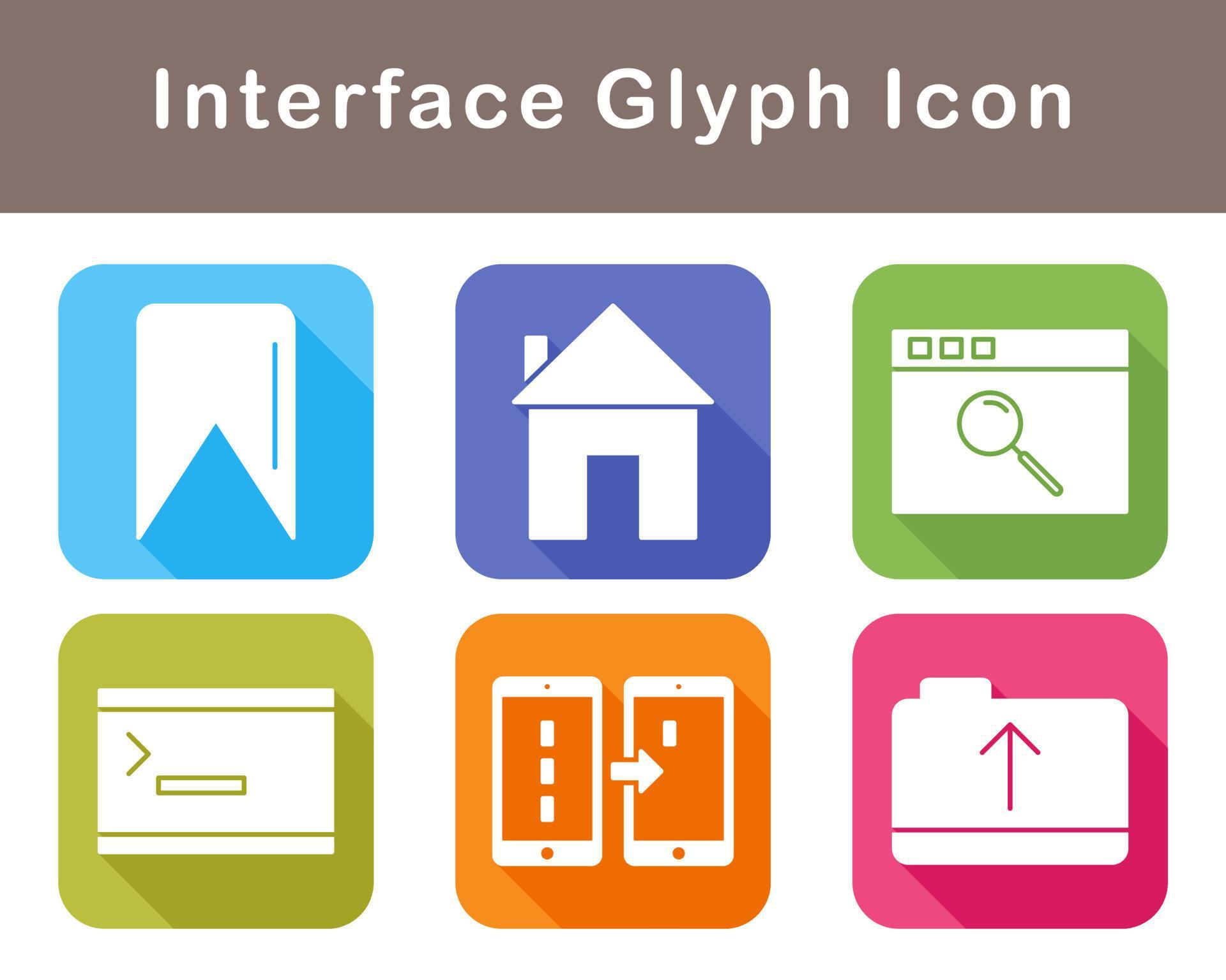 Interface Vector Icon Set 21497174 Vector Art at Vecteezy