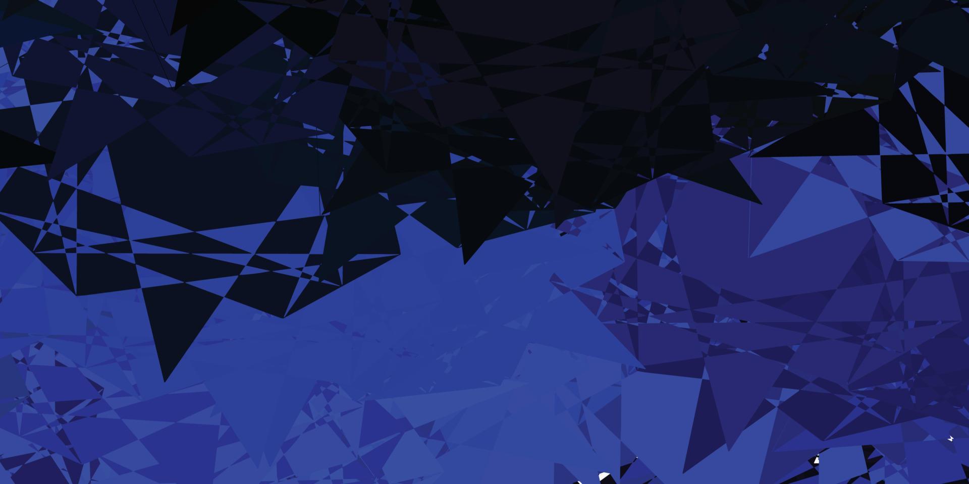 Dark Blue Green Vector Background With Polygonal Forms 21497747