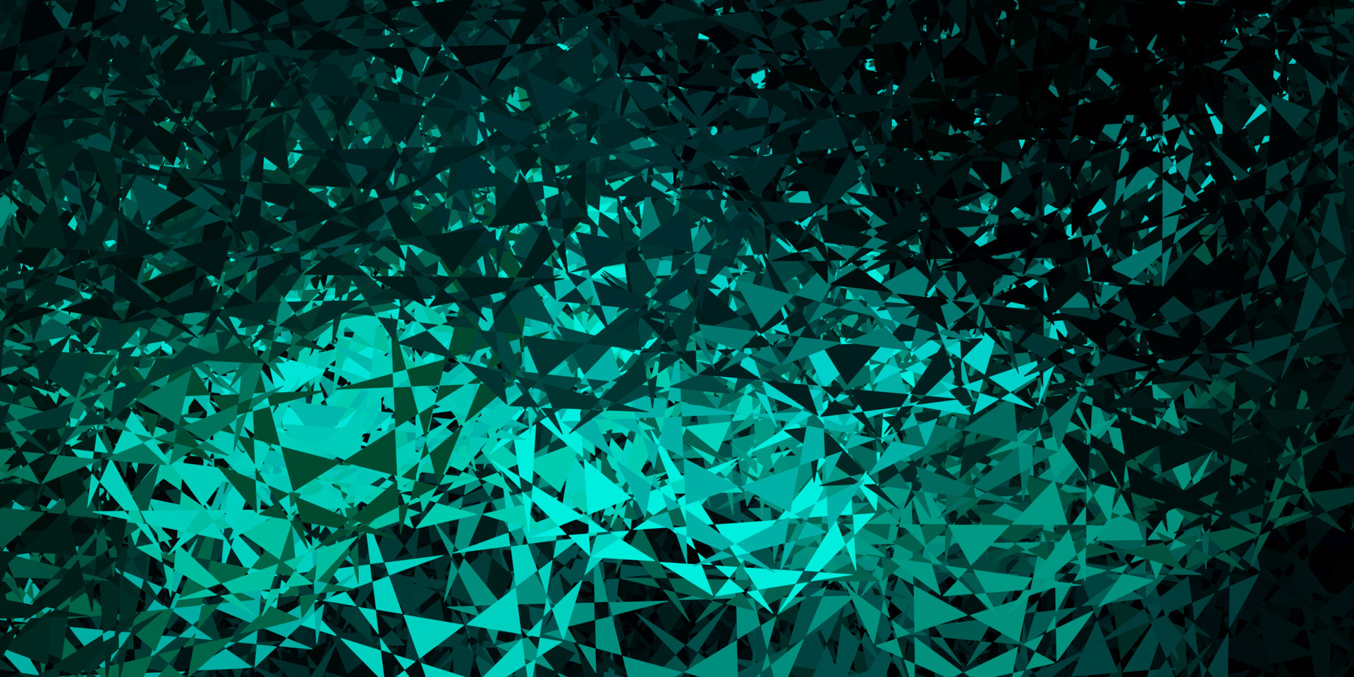 Dark Blue Green Vector Background With Polygonal Forms 21497765