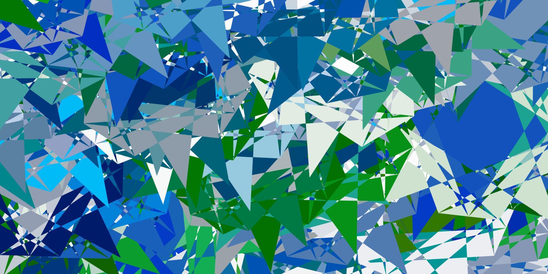 Light Blue Green Vector Pattern With Polygonal Shapes 21497777 Vector