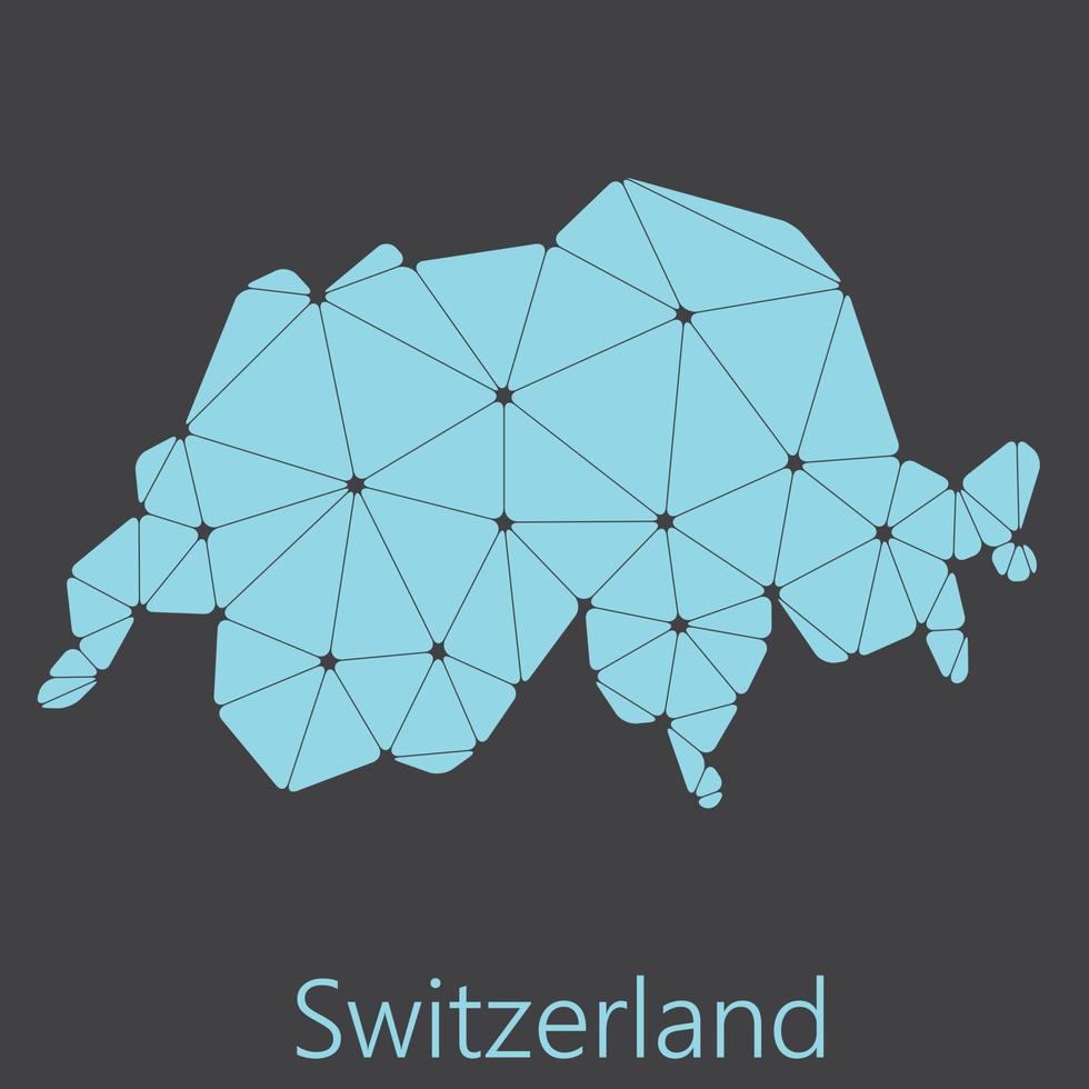 Vector low polygonal Switzerland map. 21499280 Vector Art at Vecteezy Vector low polygonal Switzerland map. 21499280 Vector Art at Vecteezy