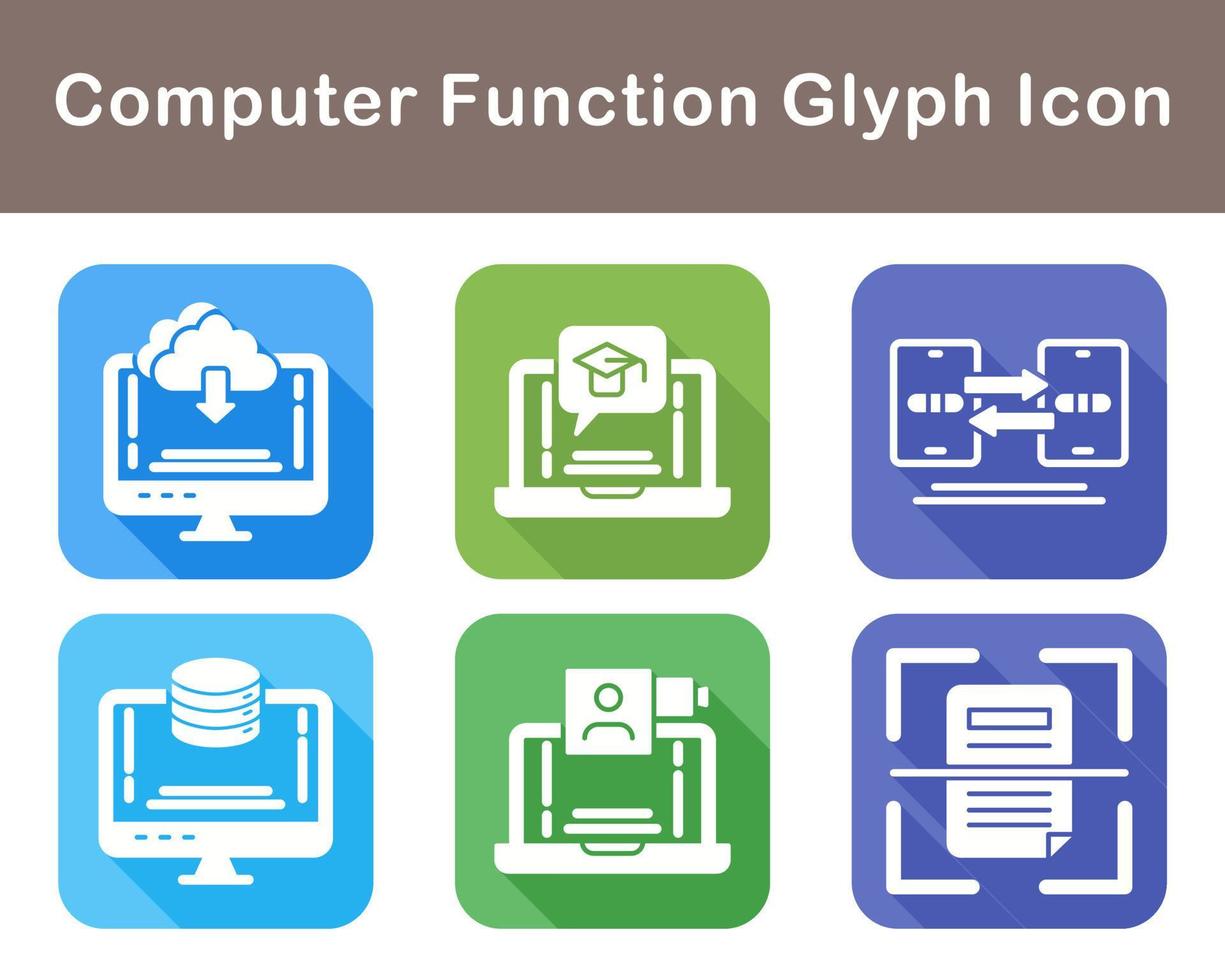 Computer Function Vector Icon Set 21499422 Vector Art at Vecteezy