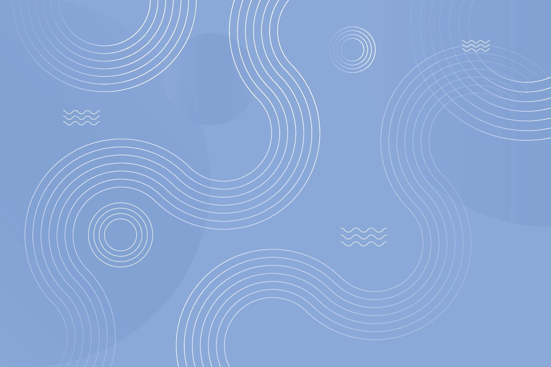 Minimalist blue geometric composition with dynamic lines and ...