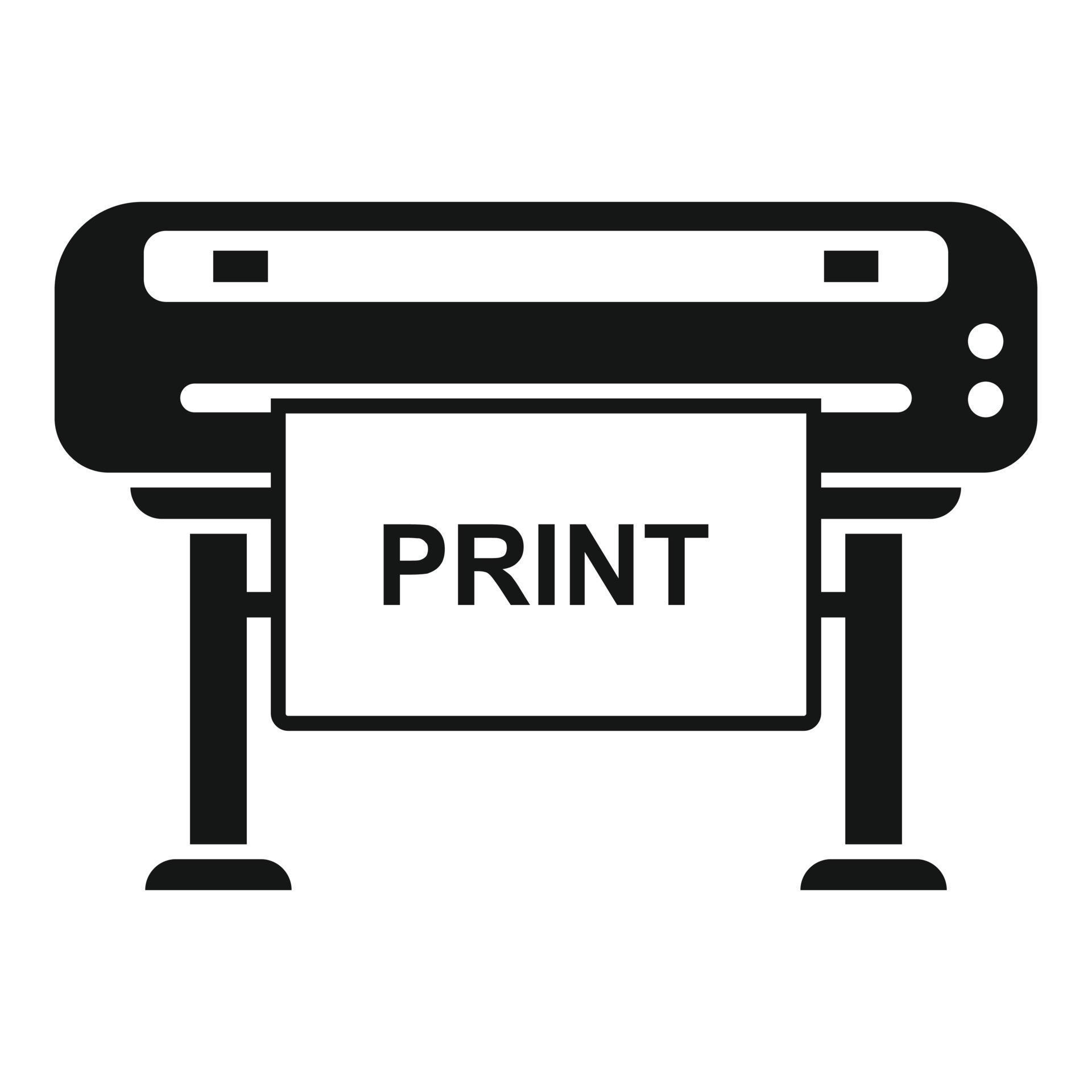 Service plotter icon simple vector. Digital print 21502991 Vector Art at Vecteezy