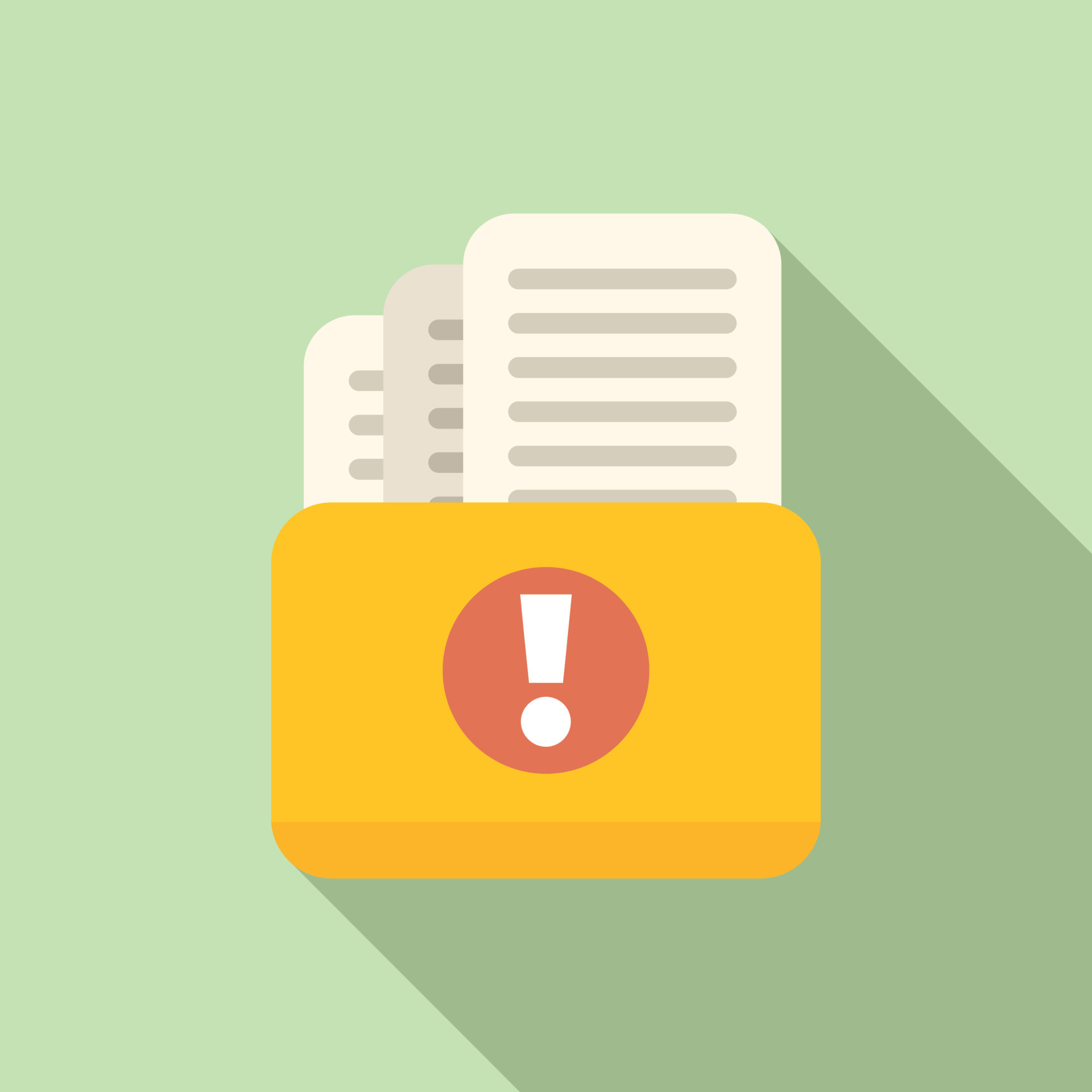Rush folder icon flat vector. Business work 21503437 Vector Art at Vecteezy Rush folder icon flat vector. Business work 21503437 Vector Art at Vecteezy