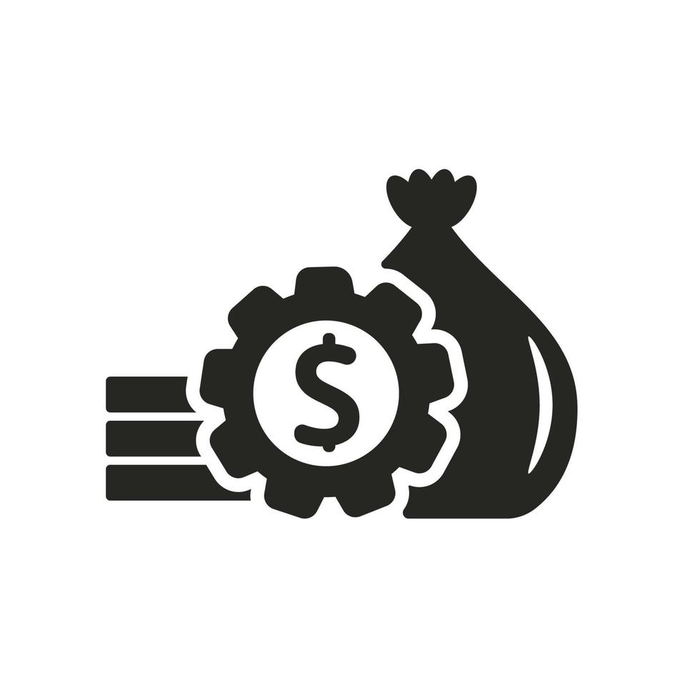 Financial management icon in glyph style 21503826 Vector Art at Vecteezy