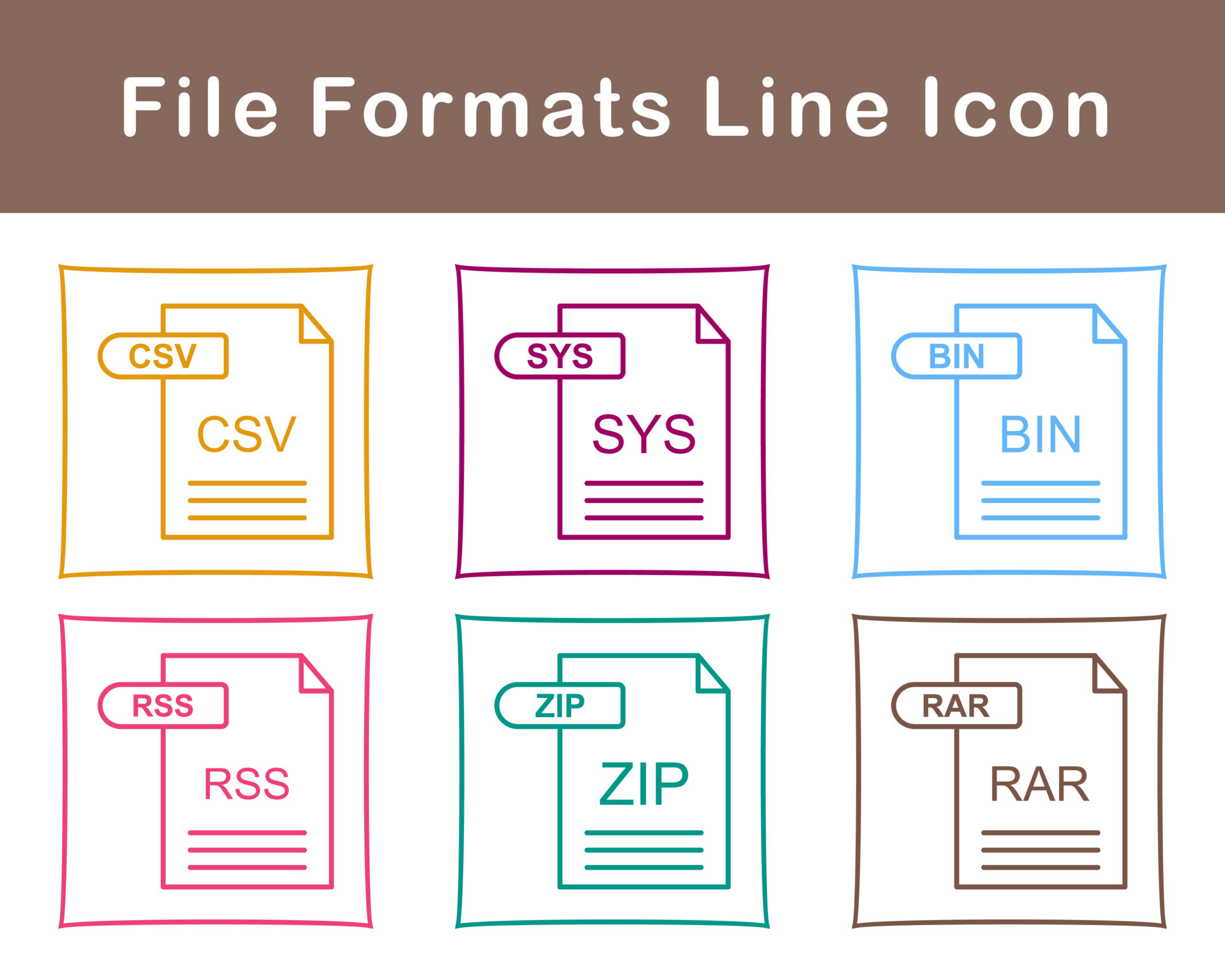 File Formats Vector Icon Set 21505136 Vector Art at Vecteezy File Formats Vector Icon Set 21505136 Vector Art at Vecteezy