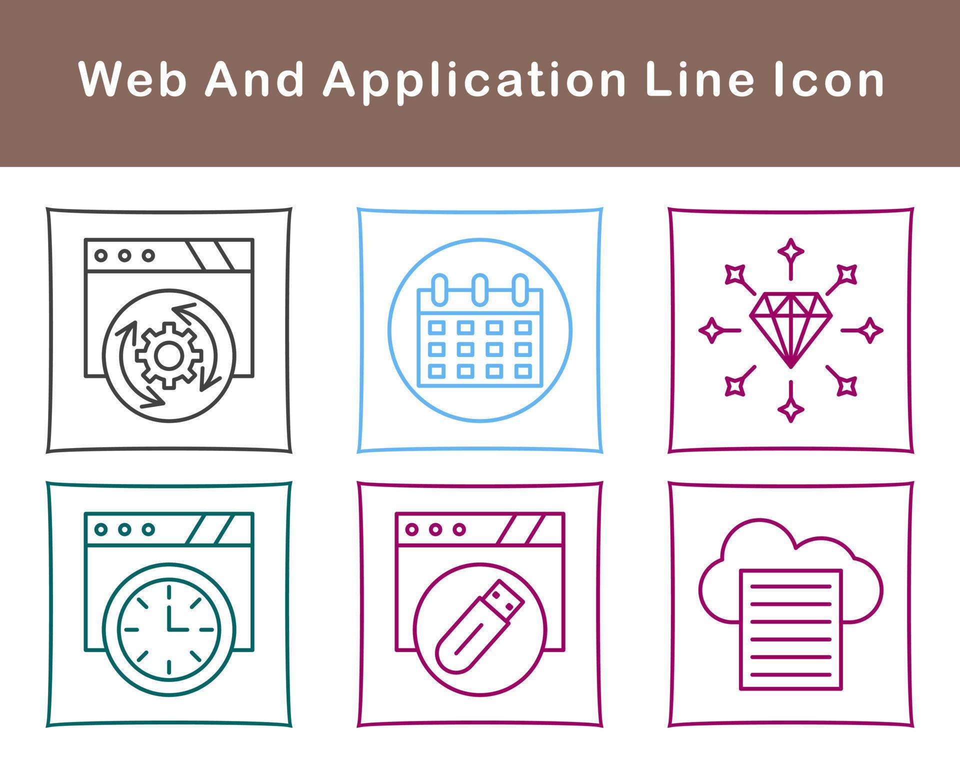 Web And Application Vector Icon Set 21505537 Vector Art at Vecteezy