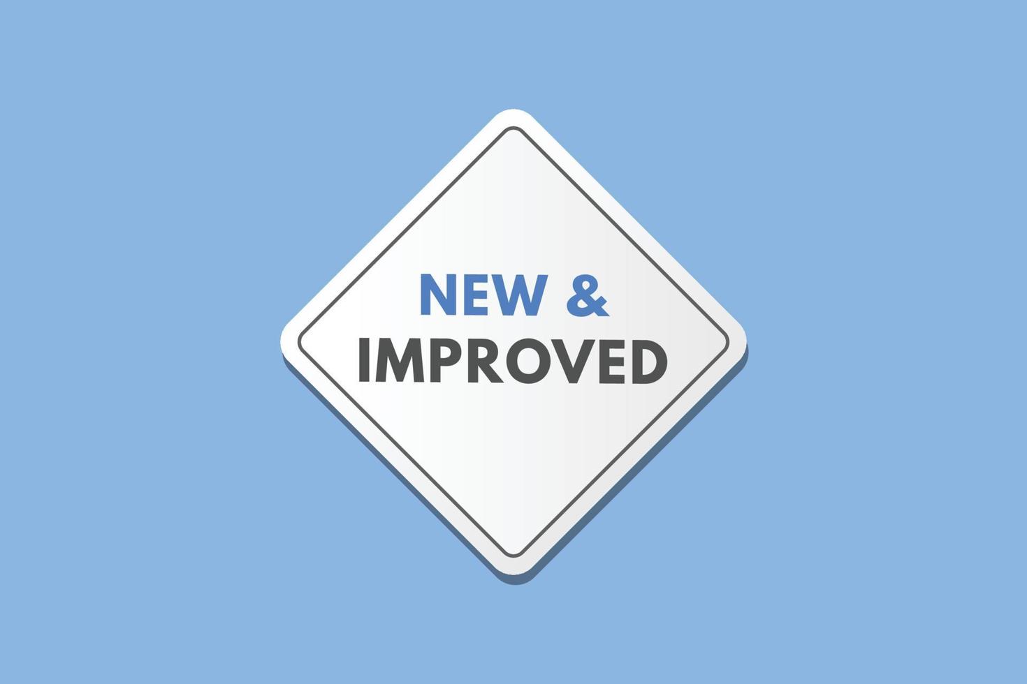 New Improved text Button. New Improved Sign Icon Label Sticker Web ... New Improved text Button. New Improved Sign Icon Label Sticker Web ...