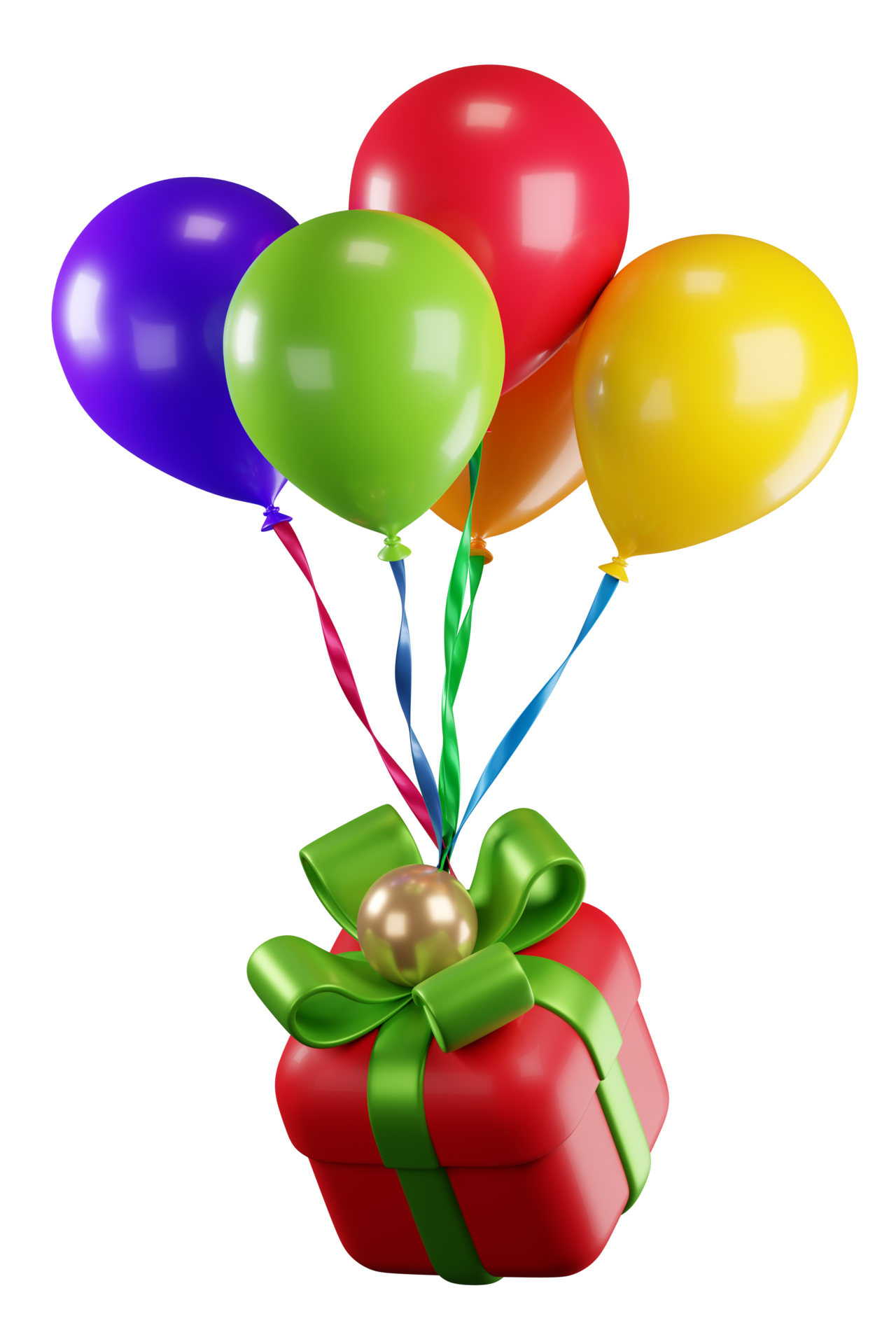3d Balloons Png