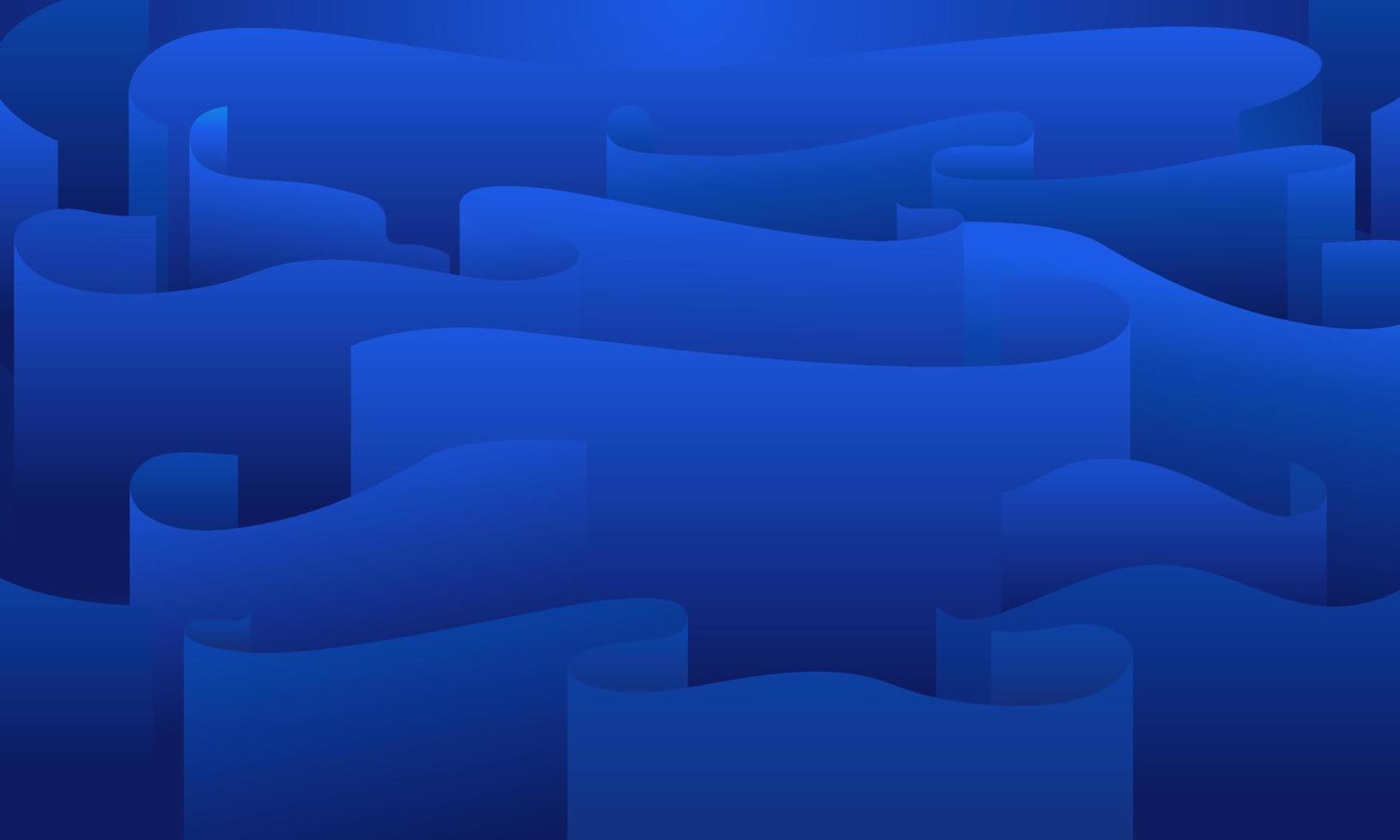 Abstract Wave Maze In Subtle Blue Gradient Color Background 21507408