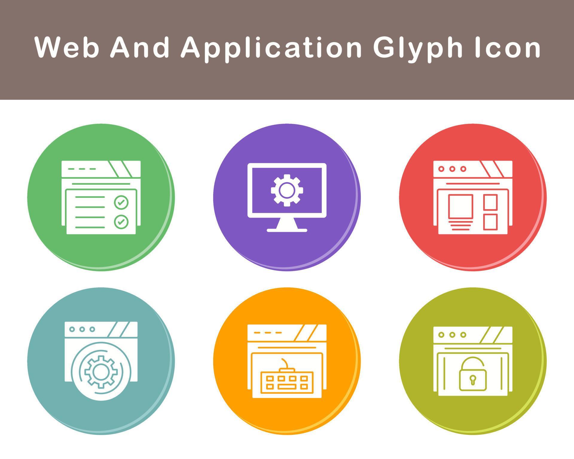 Web And Application Vector Icon Set 21507597 Vector Art at Vecteezy
