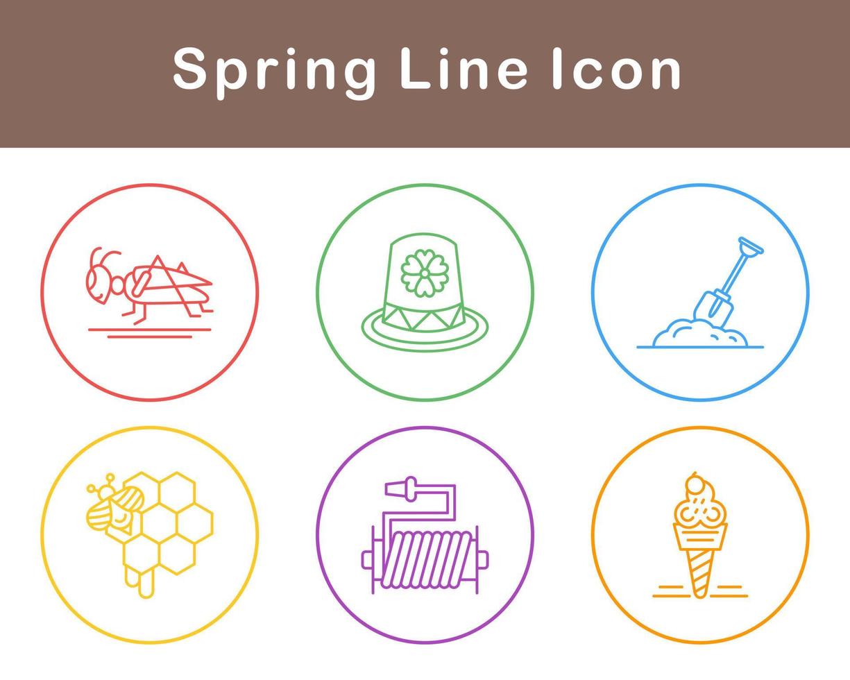 Spring Vector Icon Set 21508636 Vector Art at Vecteezy