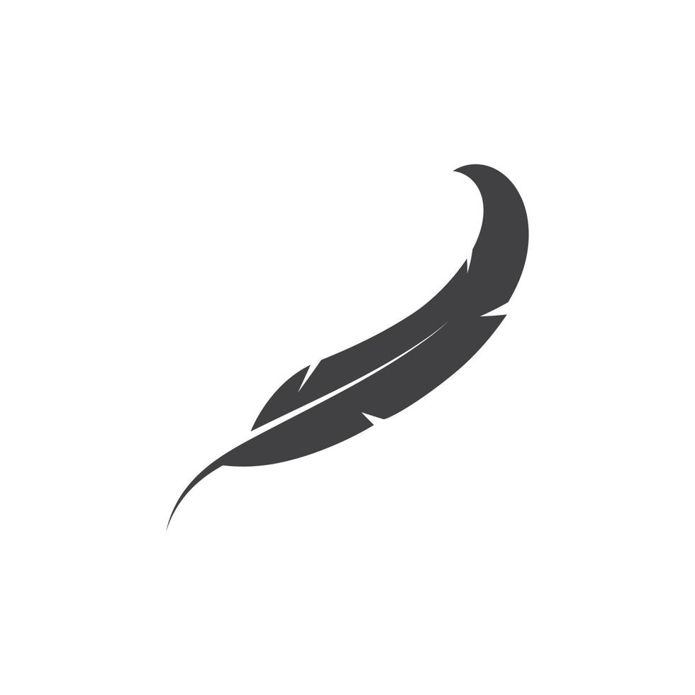 feather icon illustration vector template 21513342 Vector Art at Vecteezy