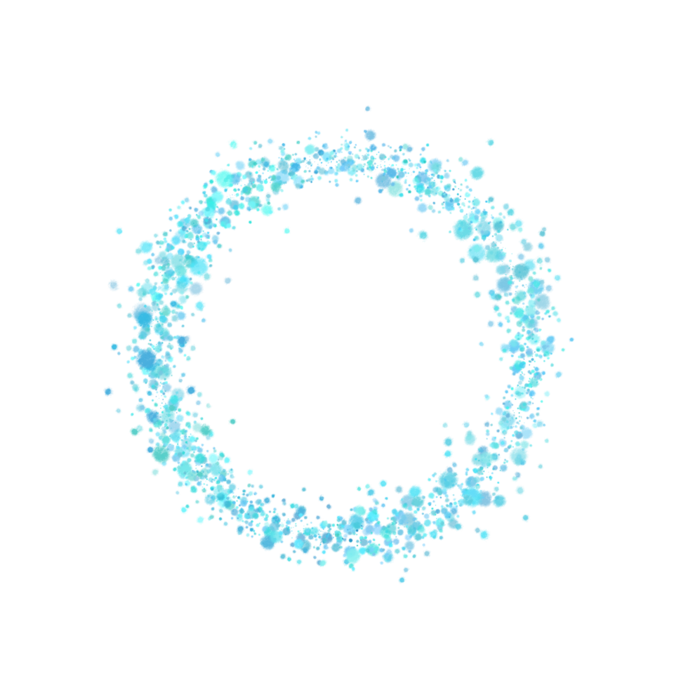Round Dots Frame With Empty Space For Your Text Frame Made Of Blue round-dots-frame-with-empty-space-for-your-text-frame-made-of-blue